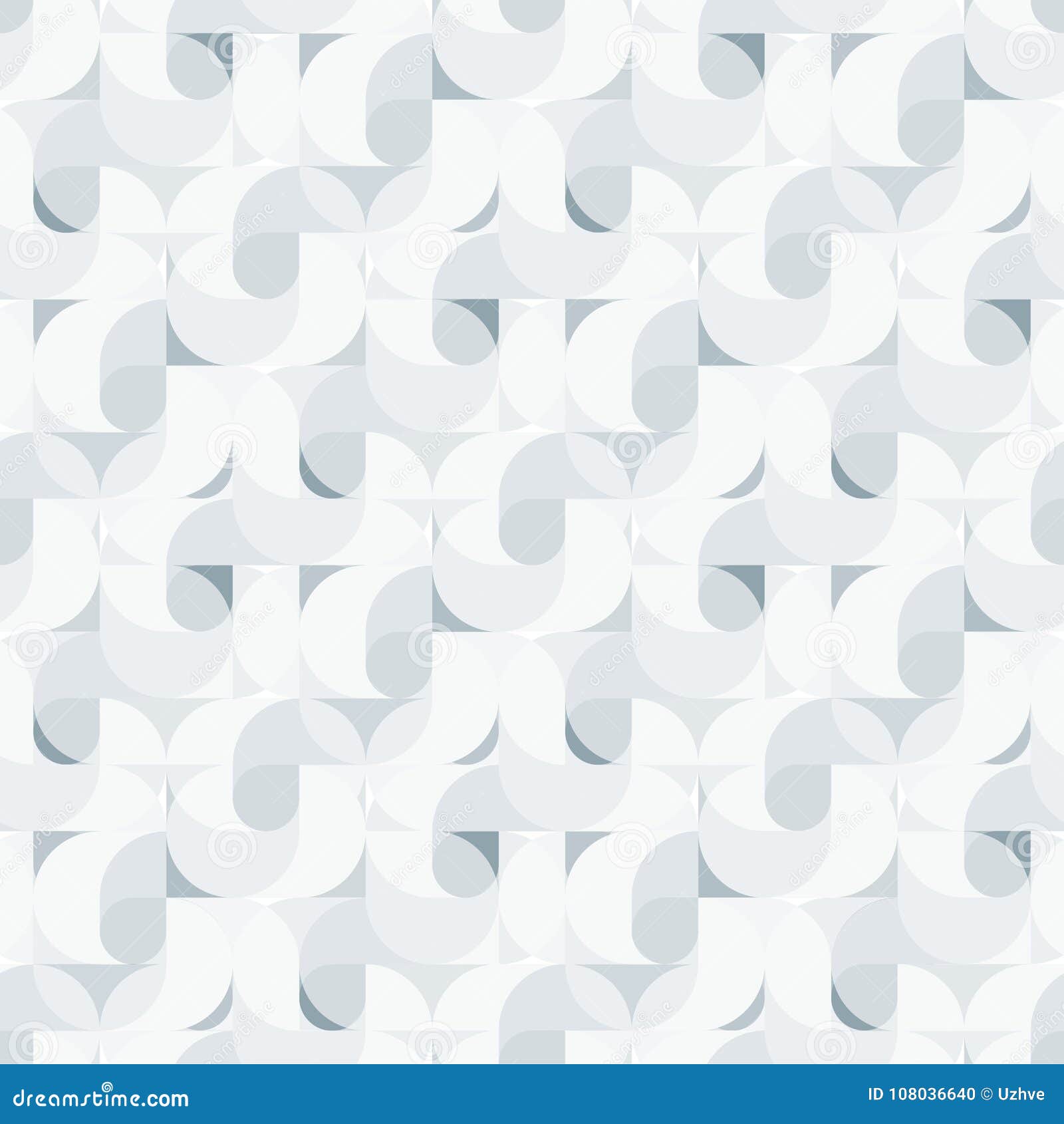 Vector Seamless Pattern of Regular Radial Waves Swirl Geometric Shapes ...