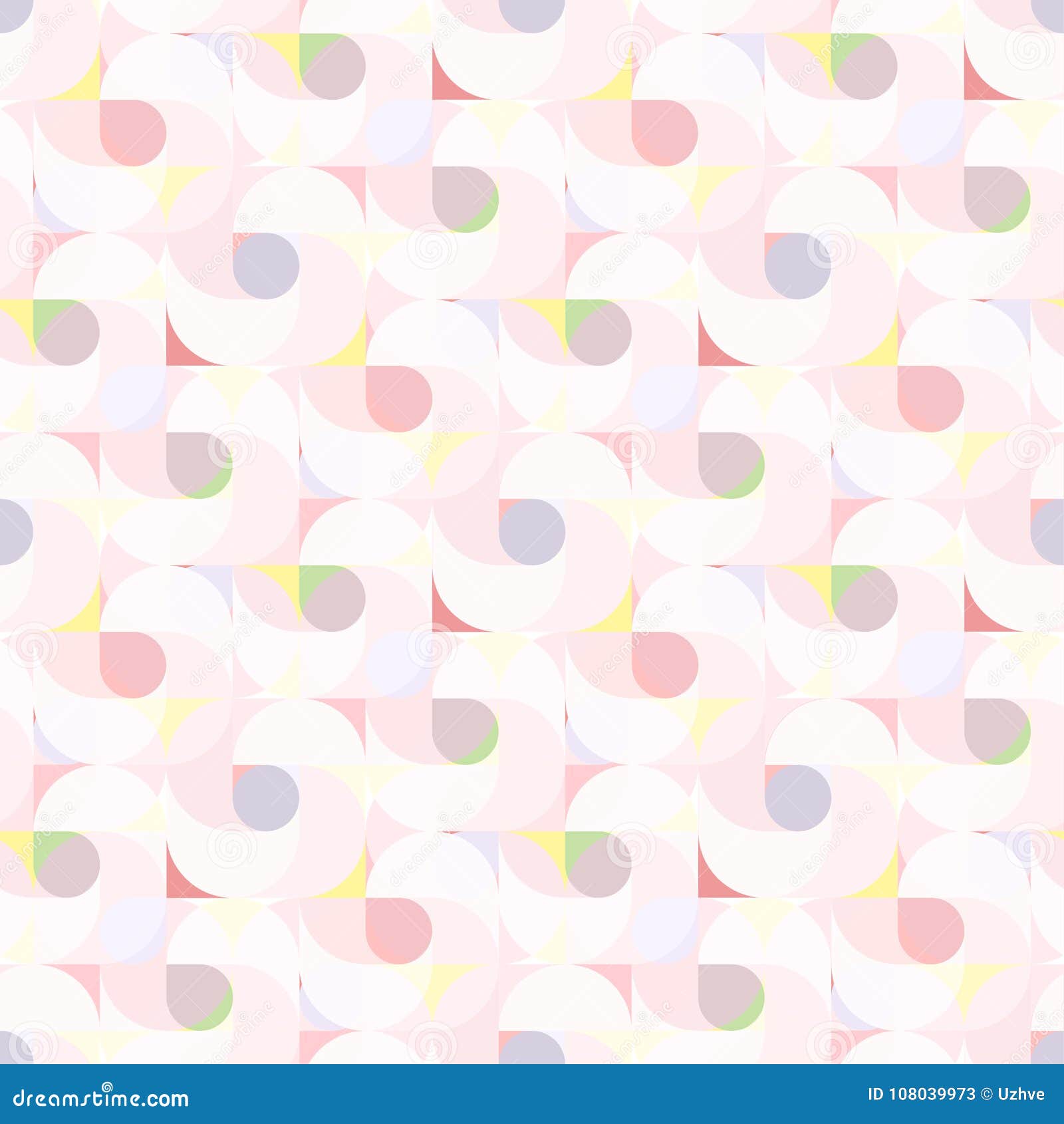 Vector Seamless Pattern of Regular Radial Waves Swirl Geometric Shapes ...