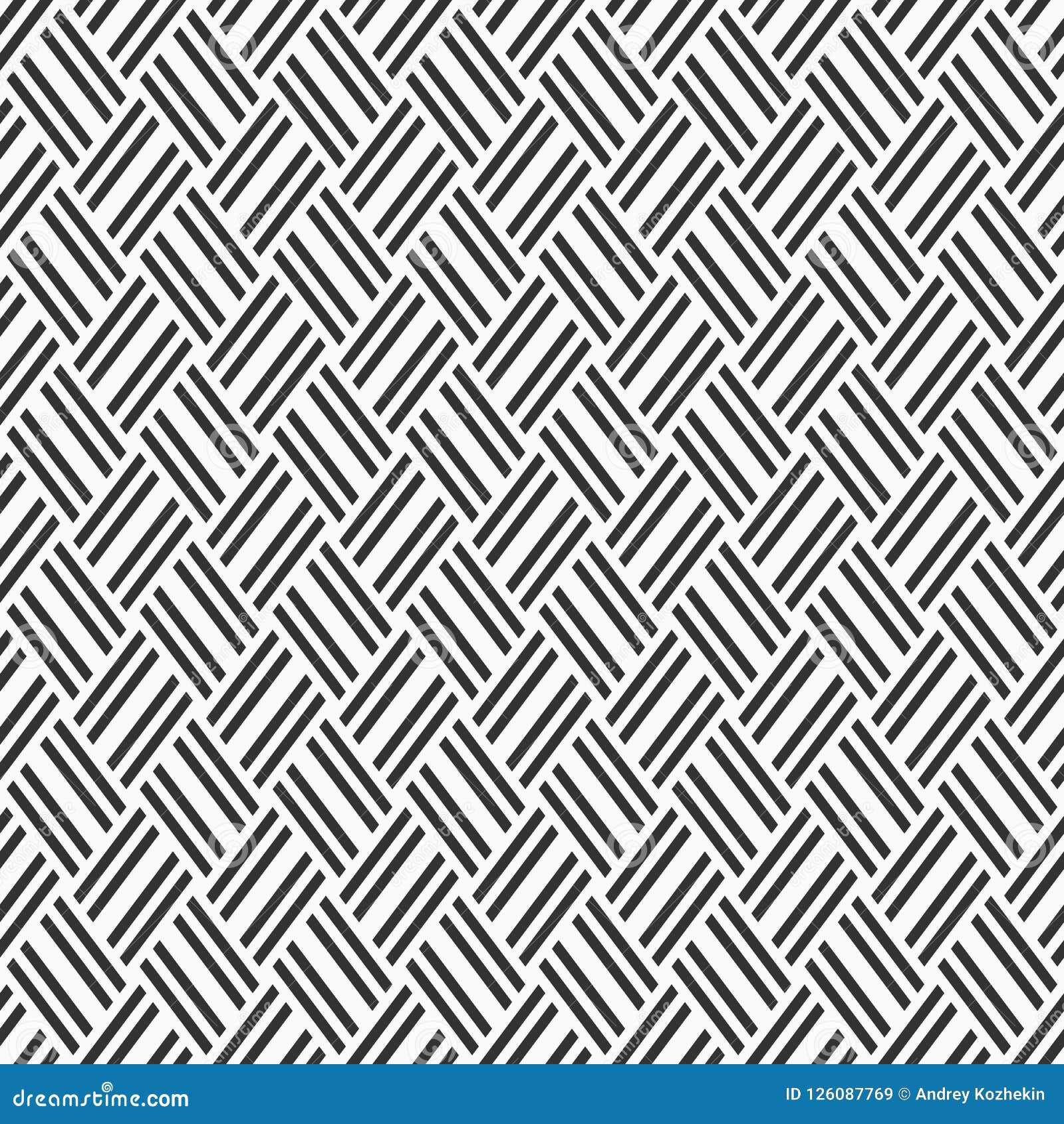 Vector Seamless Pattern. Regularly Repeated Inclined Stripes Stock ...
