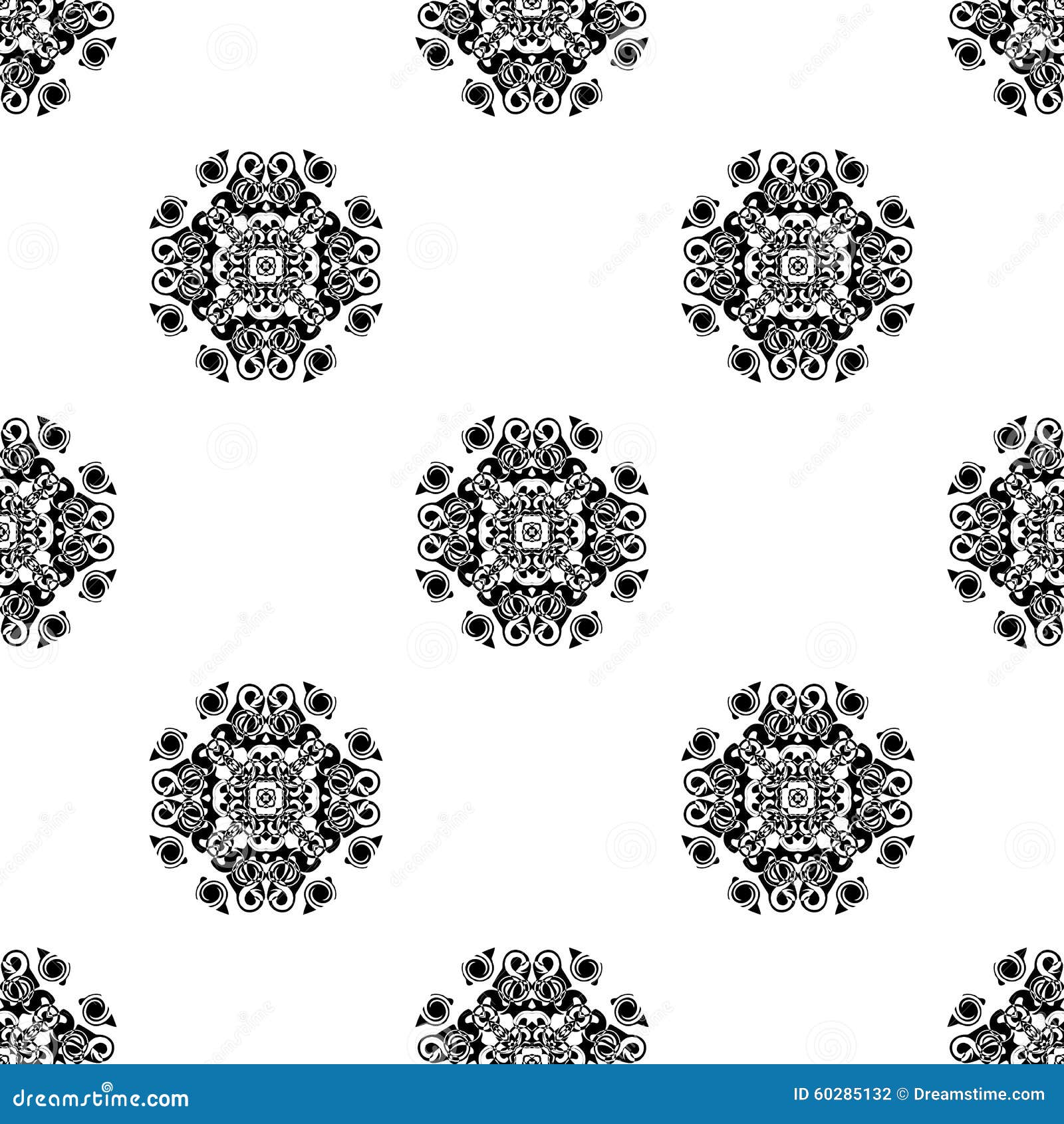 Vector Seamless Pattern Repeating Geometric Stock Vector