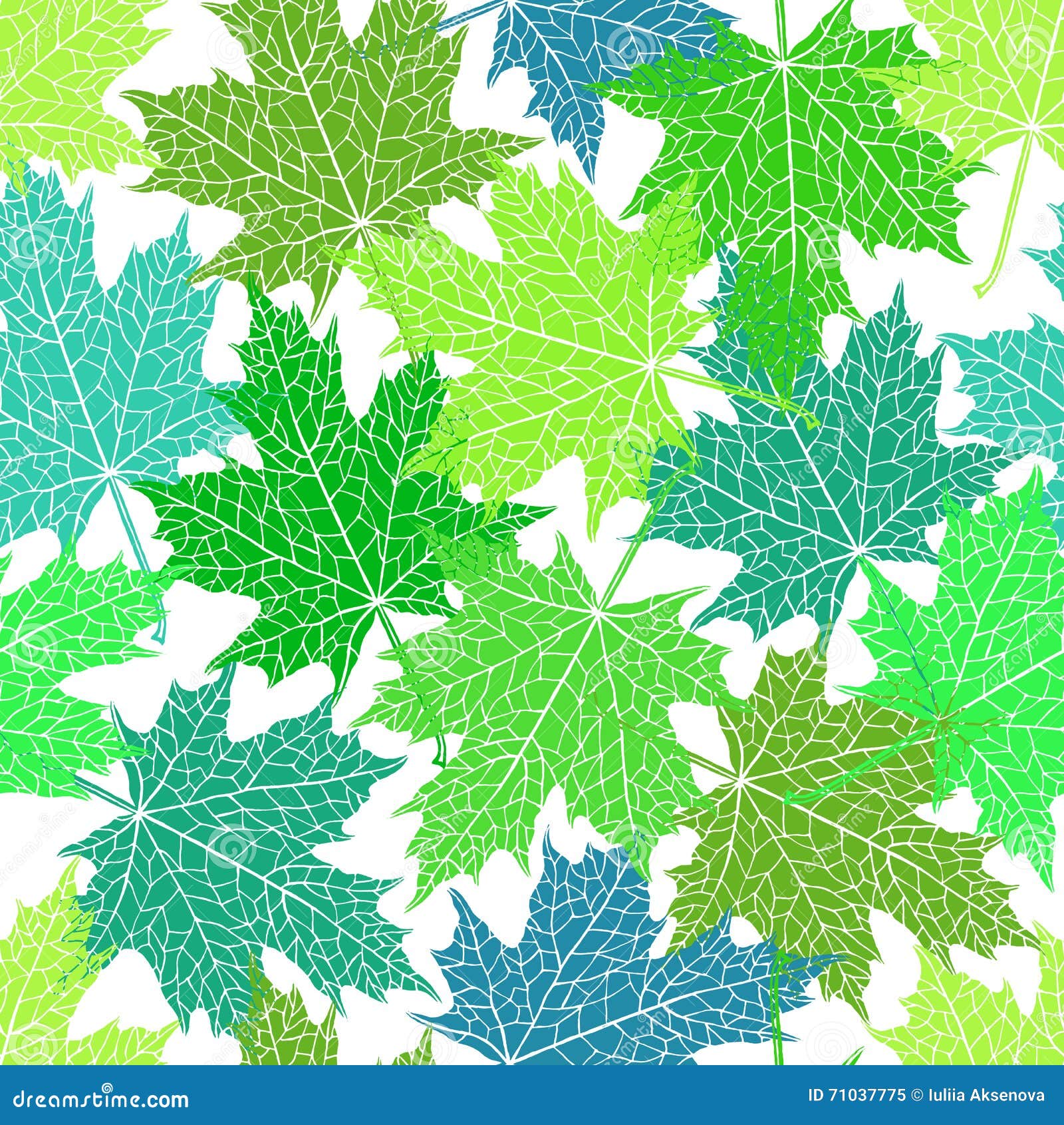 Vector Seamless Pattern of Silhouette of a Hand-drawn Inversion Stock ...