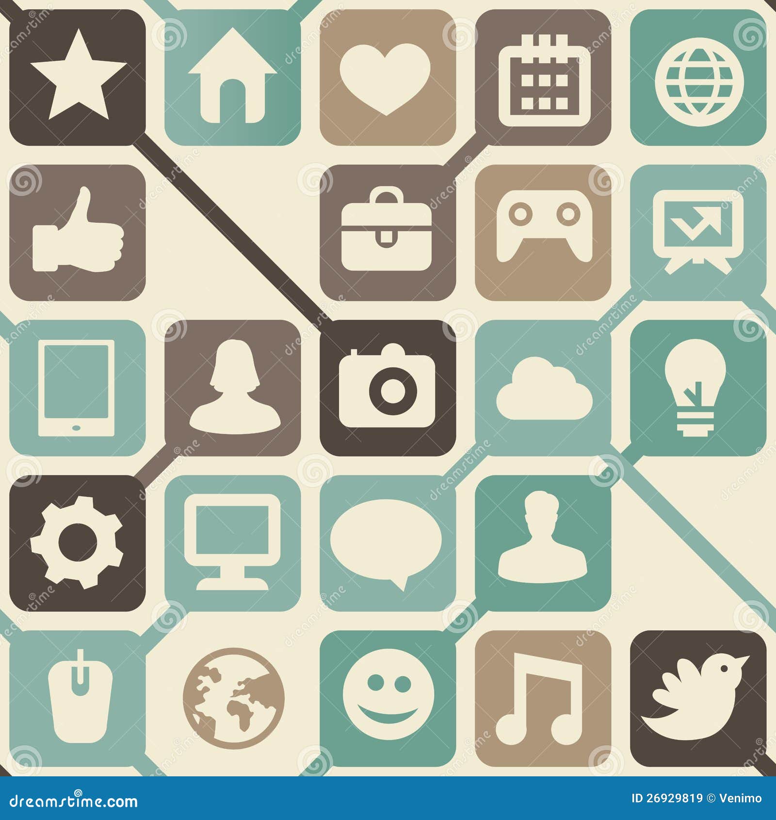Vector Seamless Pattern with Social Media Icons Stock Vector ... Vector Seamless Pattern with Social Media Icons Stock Vector ...