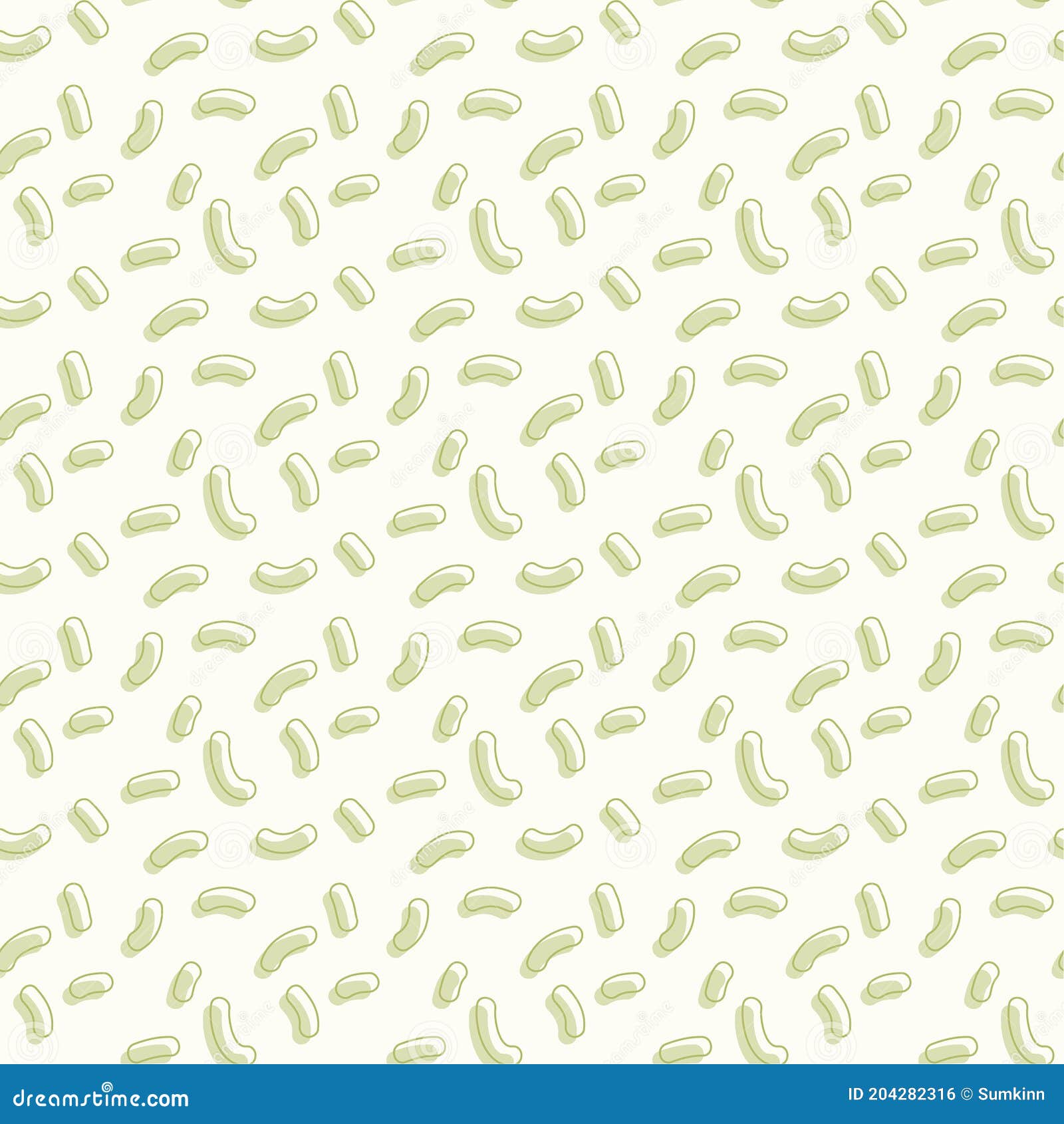 Vector seamless pattern. stock vector. Illustration of funky - 204282316