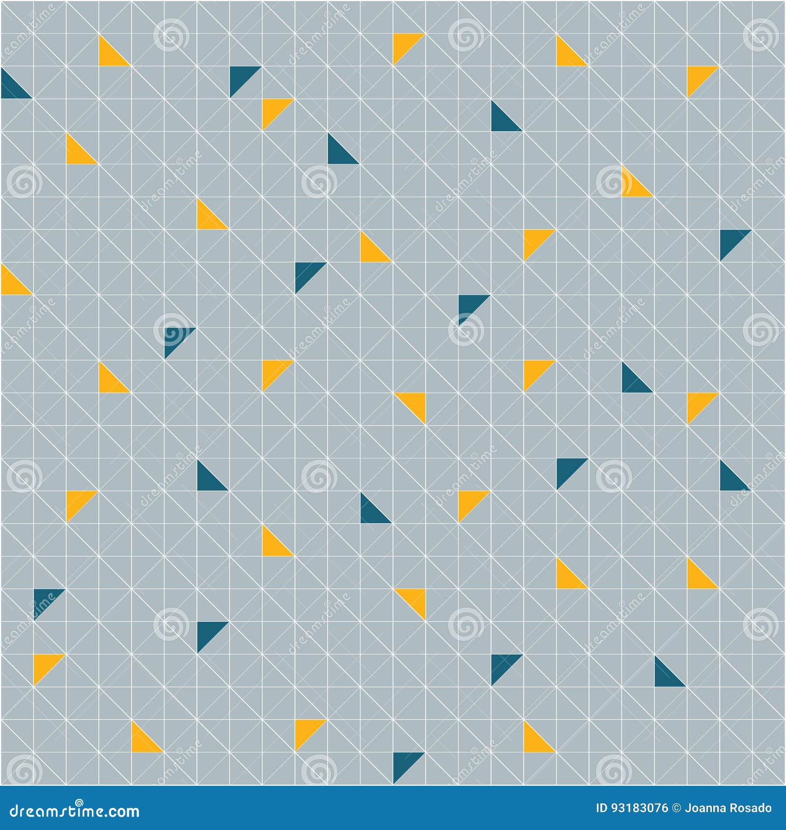 Vector Seamless Pattern Swatch. Geometric Triangles. Green Trendy ...