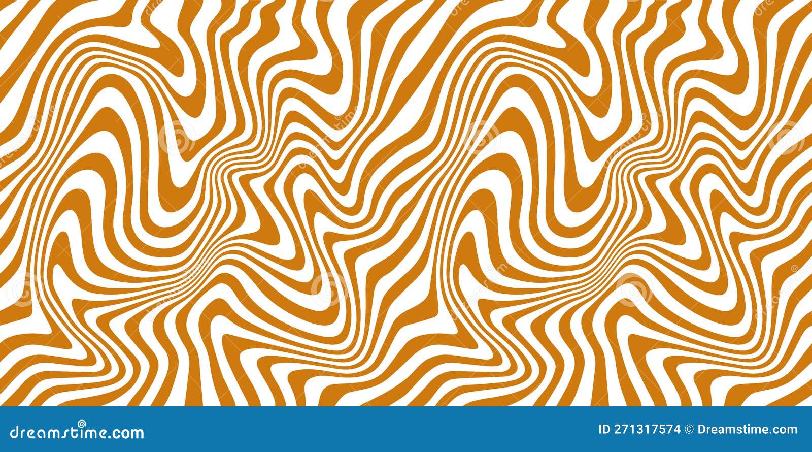 Vector Seamless Pattern with Swirl Wavy Caramel. Toffee Milkshake ...