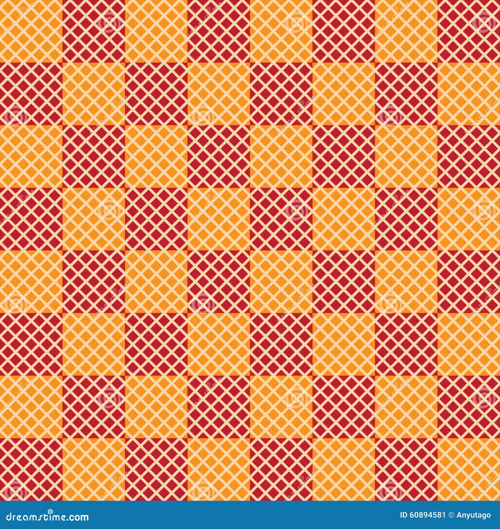 Vector Seamless Pattern of Textile with Squares. Stock Vector ...