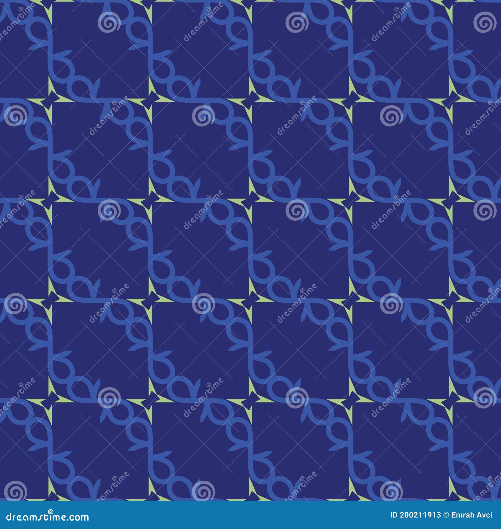 Vector Seamless Pattern Texture Background with Geometric Shapes ...