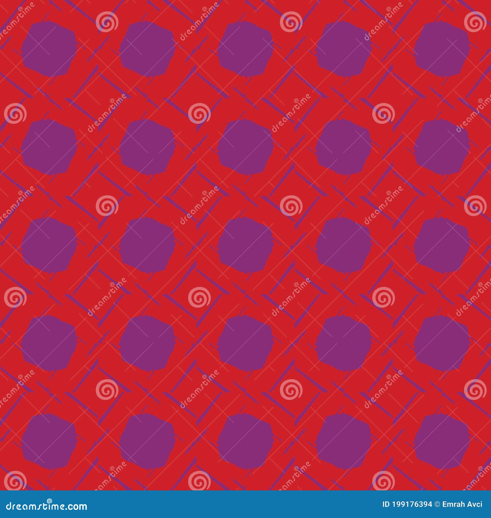 Vector Seamless Pattern Texture Background with Geometric Shapes ...