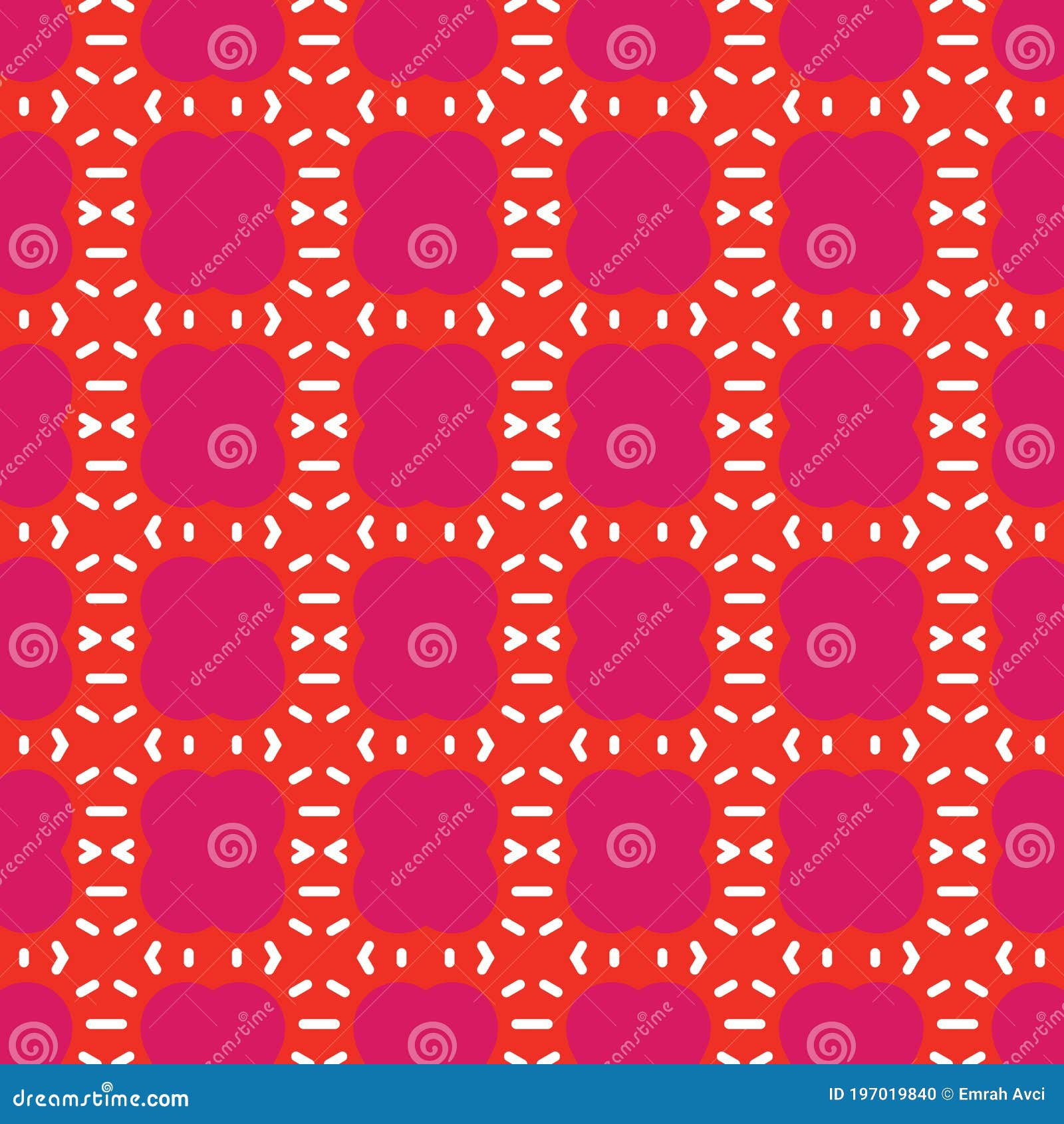 Vector Seamless Pattern Texture Background with Geometric Shapes ...
