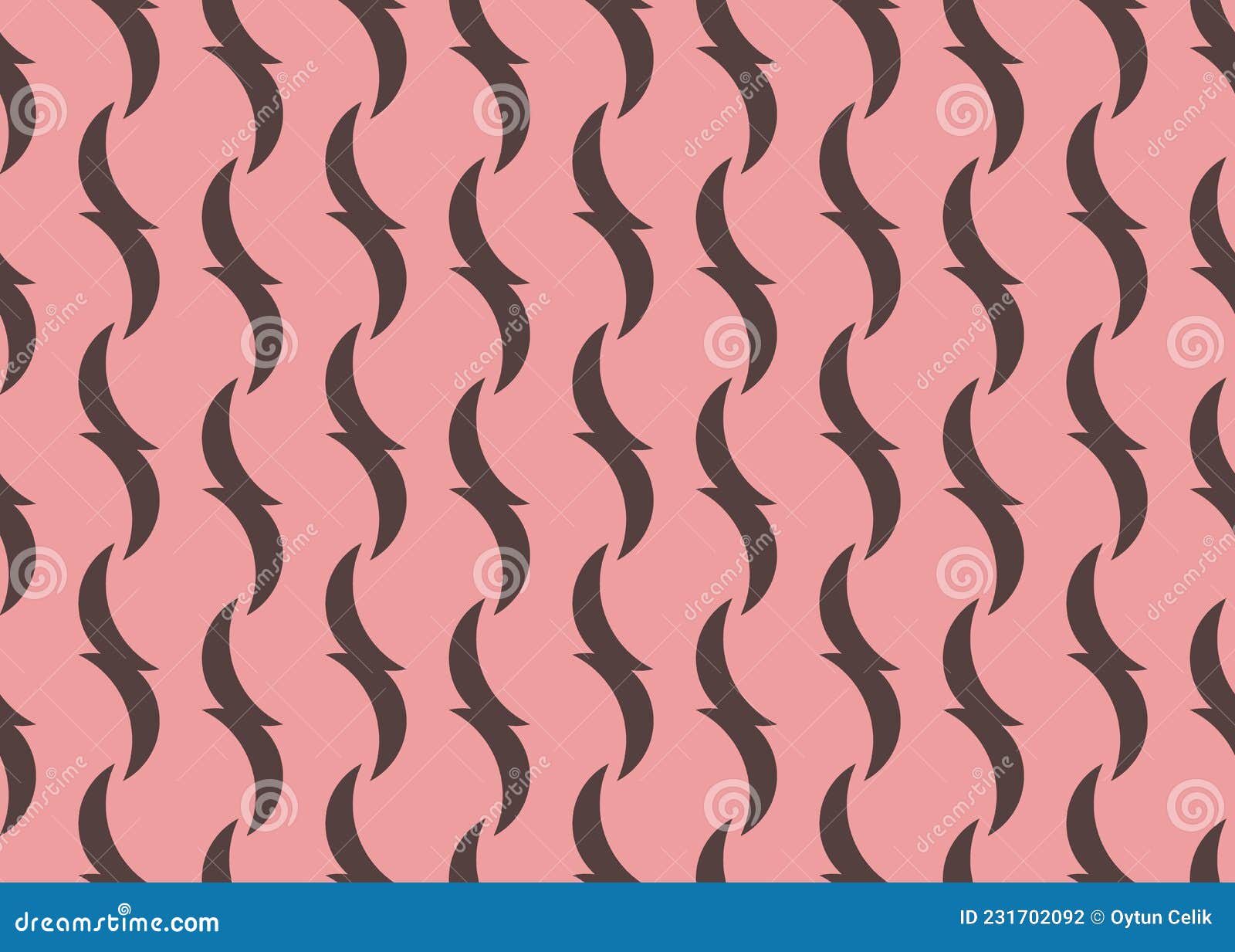 Vector Seamless Pattern, Texture Background, Two Colors Stock Vector ...