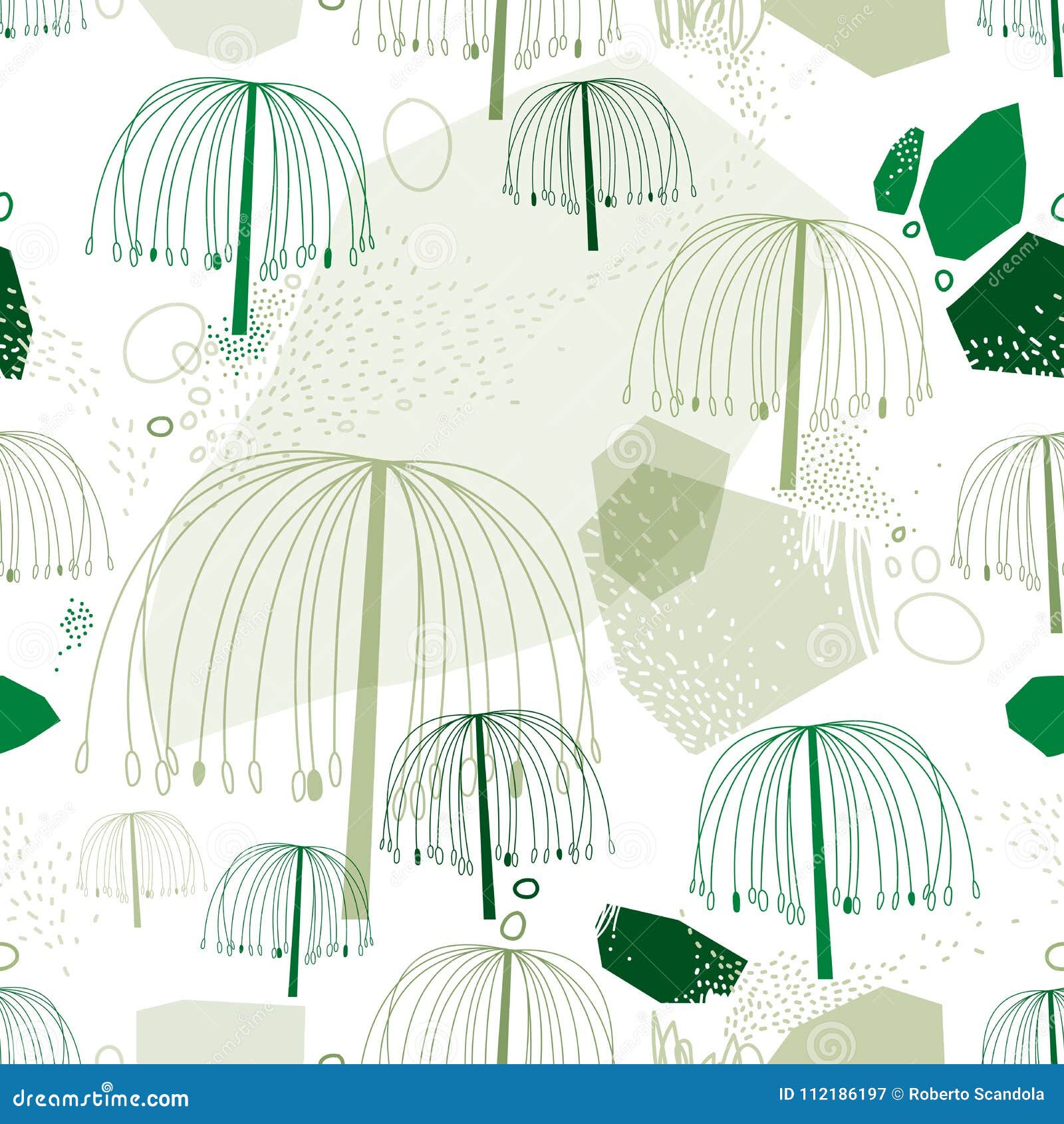 Abstract Willow Pattern Vector Illustration Stock Vector - Illustration ...