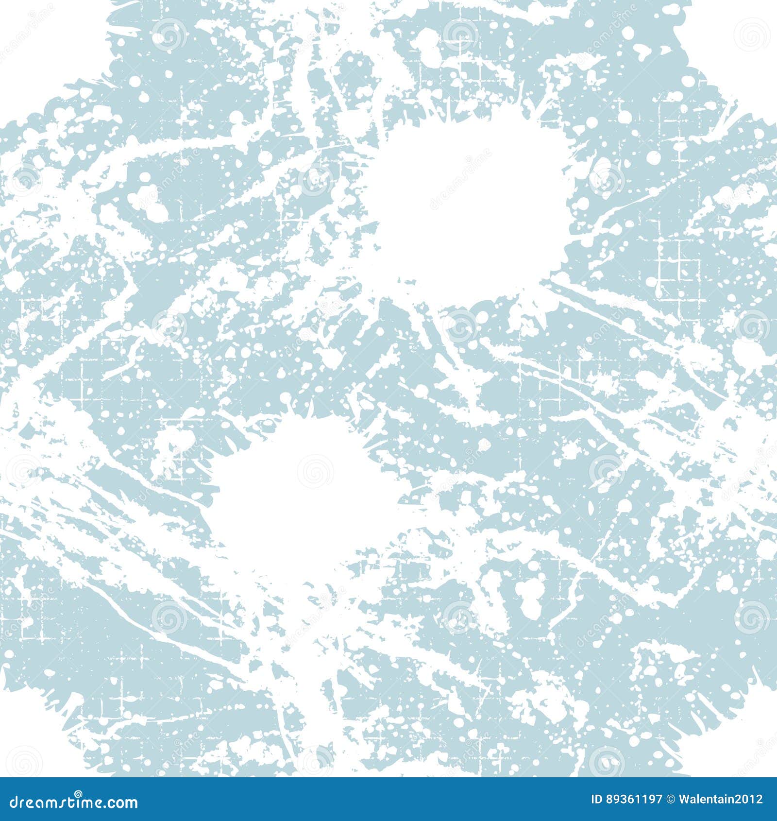 Vector Seamless Pattern, Tile with Inc Splash, Blots, Smudge and Brush ...