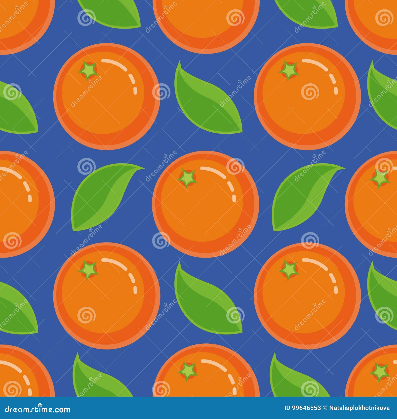 Seamless Pattern Orange. Background. Vector. Stock Vector ...