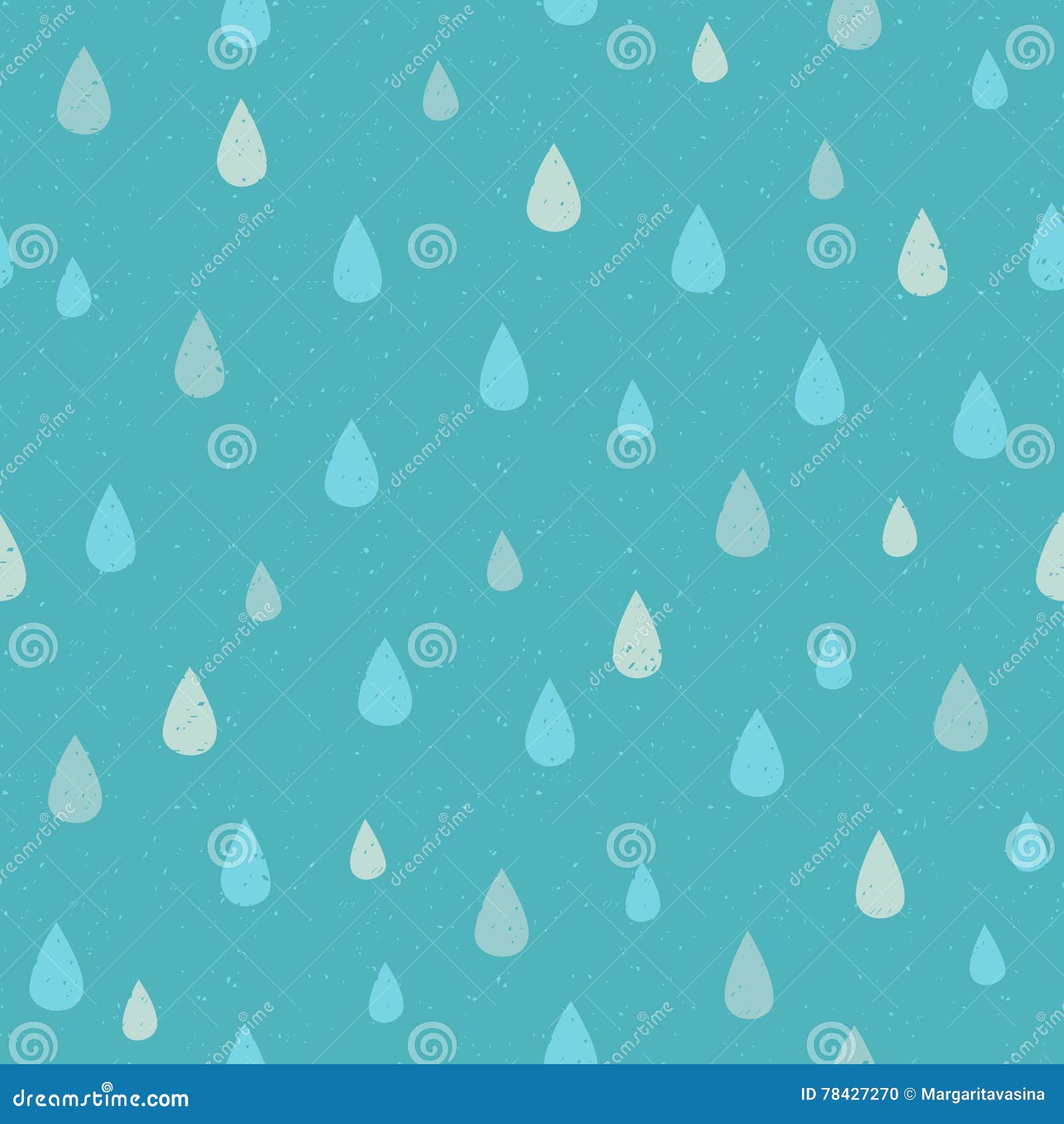 Vector Seamless Pattern with Water Drop Dots Stock Vector ...