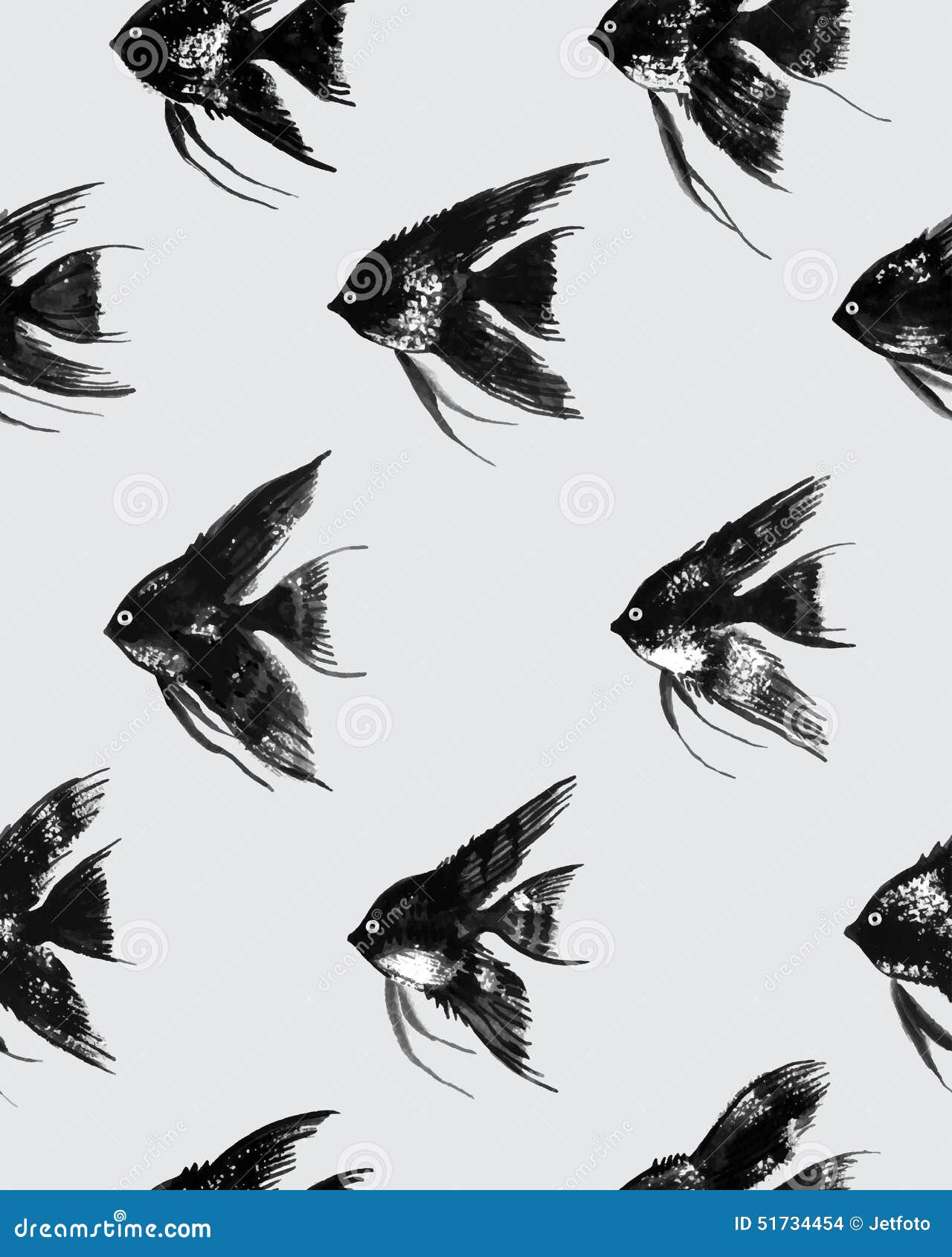 Angelfish Vector Illustration | CartoonDealer.com #9936968