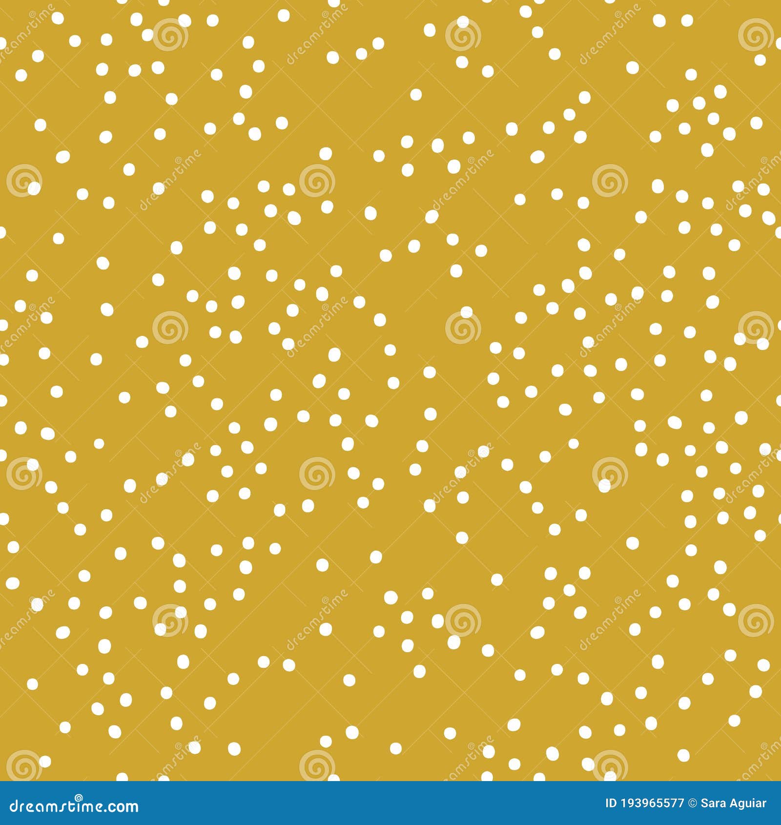 Vector Seamless Pattern with White Dots. Stock Vector - Illustration of ...