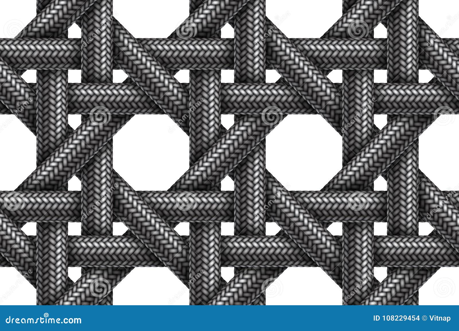 Woven Braided Bamboo Reeds Seamless Basket Weave Tileable Texture ...