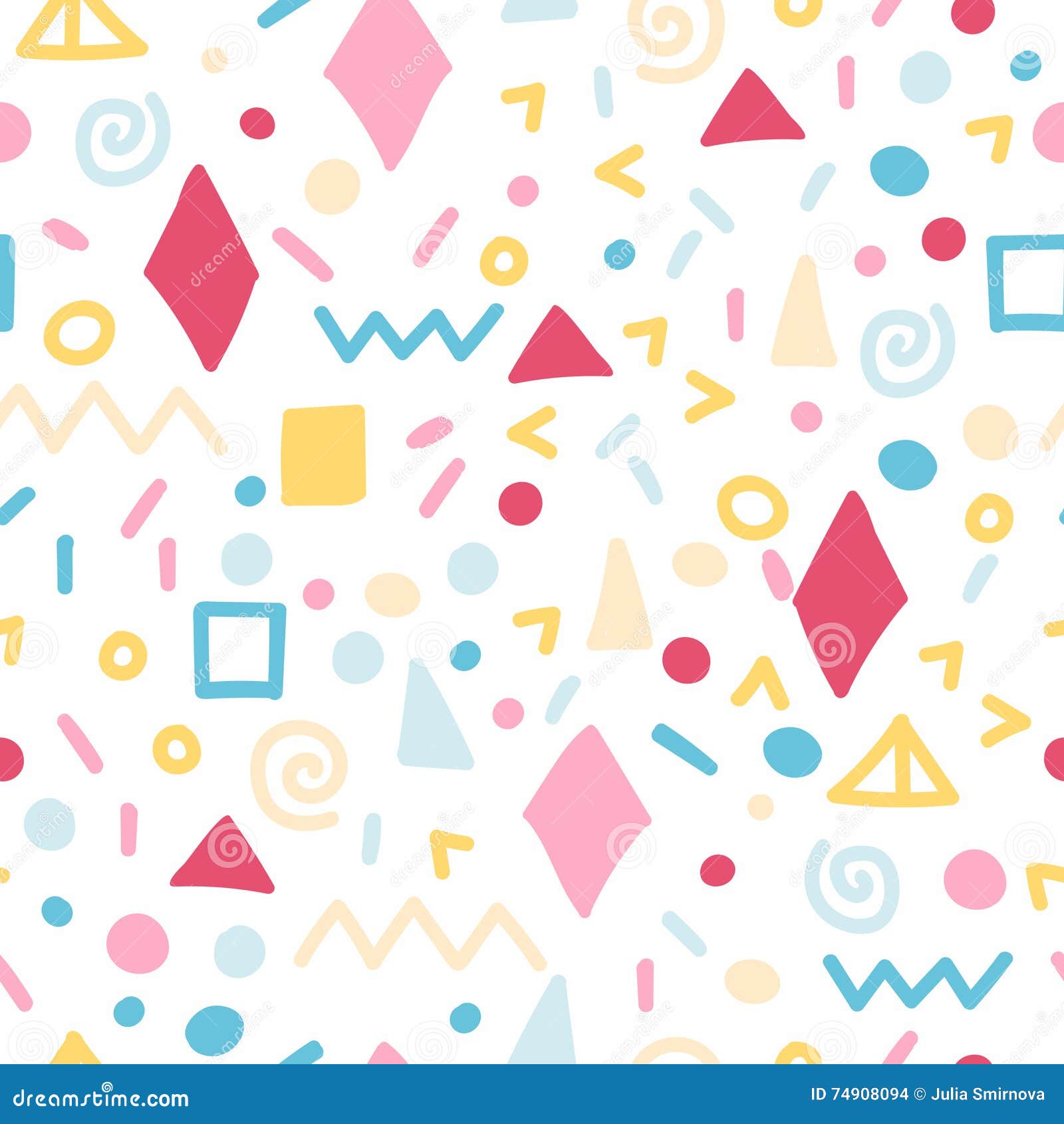 Vector Seamless Patterns. Modern Stylish Texture Stock Illustration ...