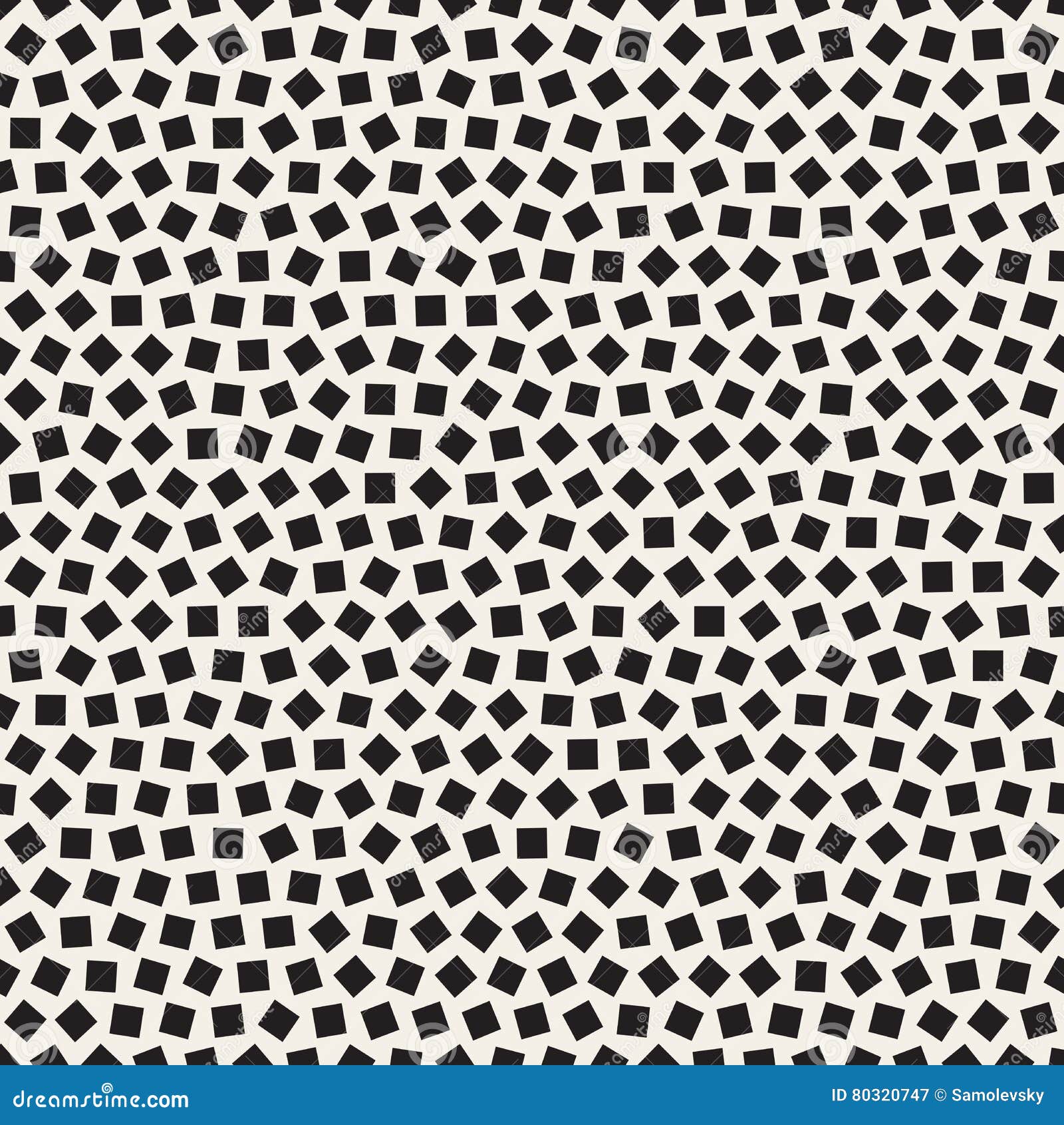 Vector Seamless Random Squares Irregular Pattern Stock Vector ...