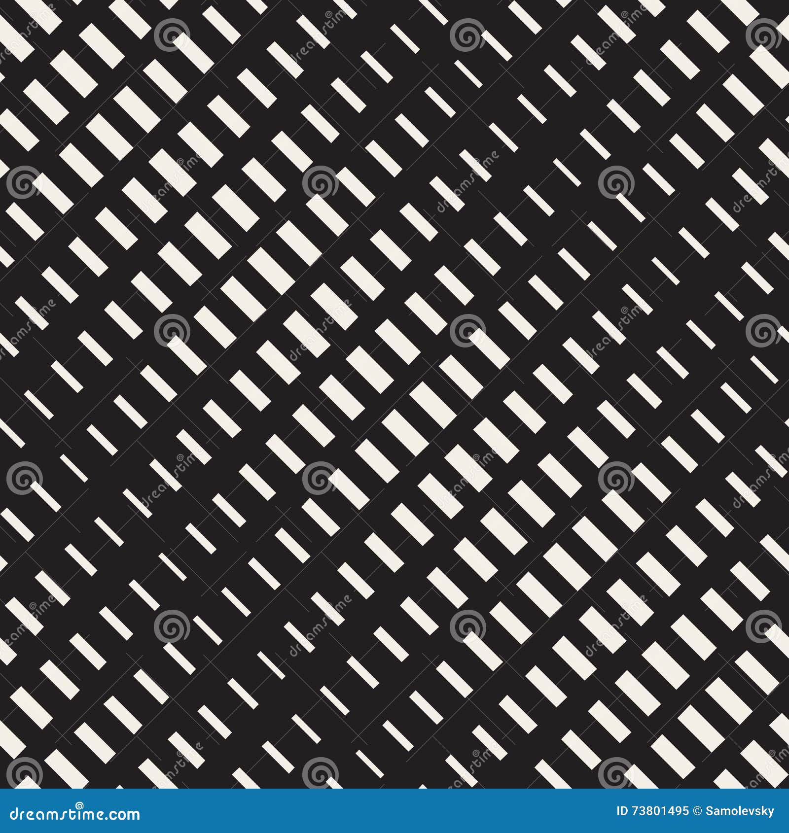 Vector Seamless Rectangle Halftone Diagonal Transition Geometric ...