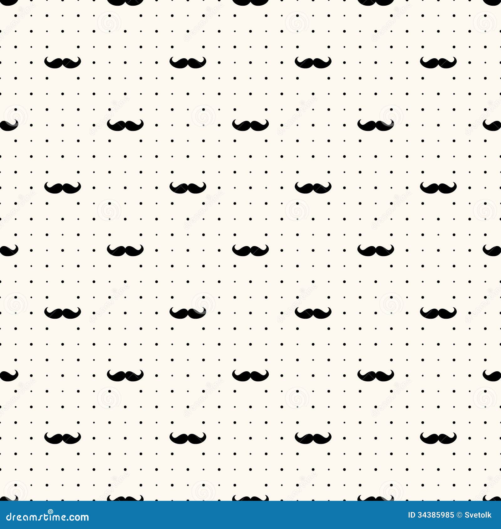 Vector Seamless Retro Pattern Stock Illustration - Illustration of ...
