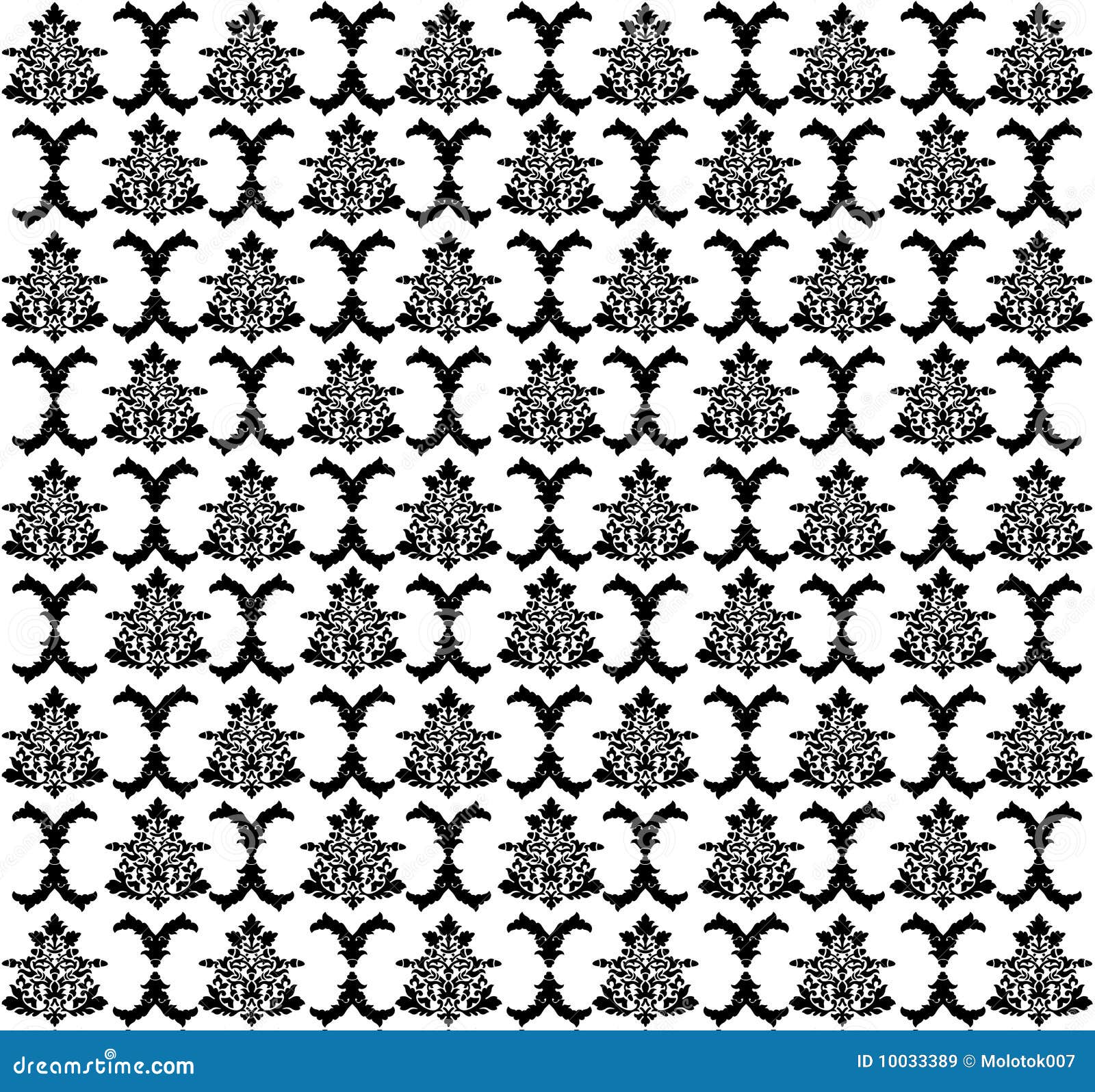Rococo Pattern Cartoon Vector | CartoonDealer.com #37696715