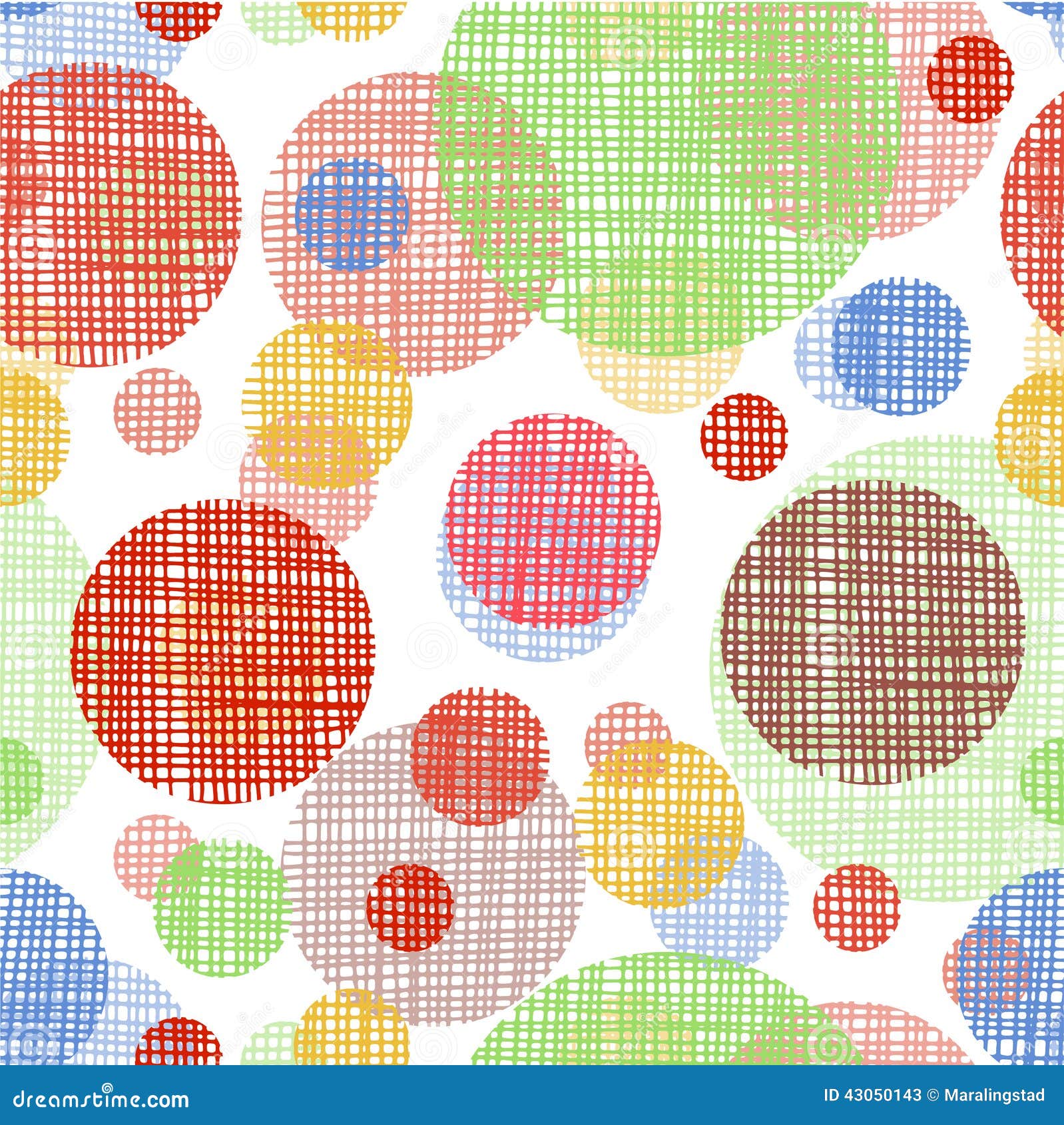 Vector Seamless Shading Circles Background. Eps10 Stock Vector ...