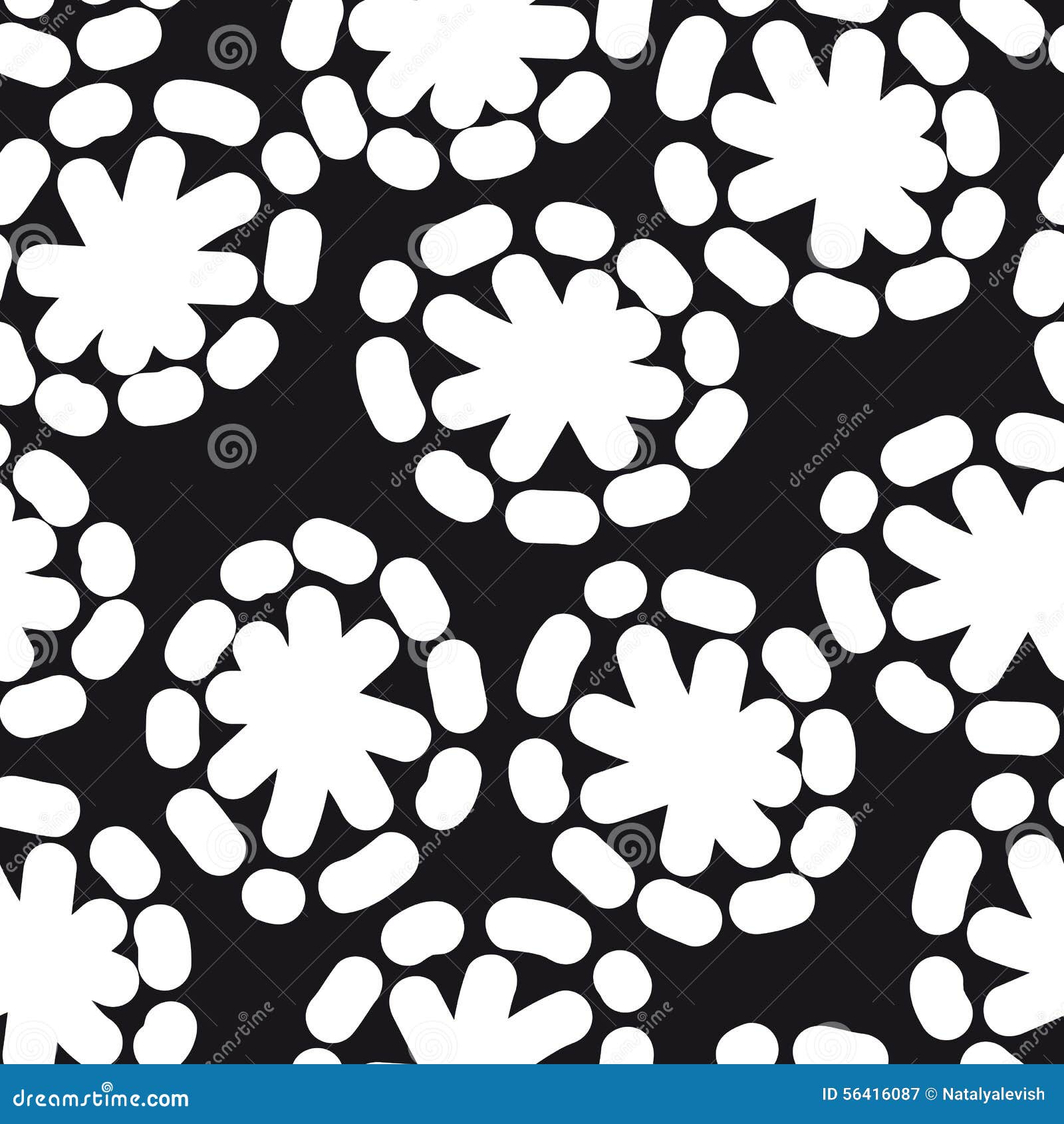 Vector Seamless Simple Pattern. Repeating Abstract Stock Vector ...