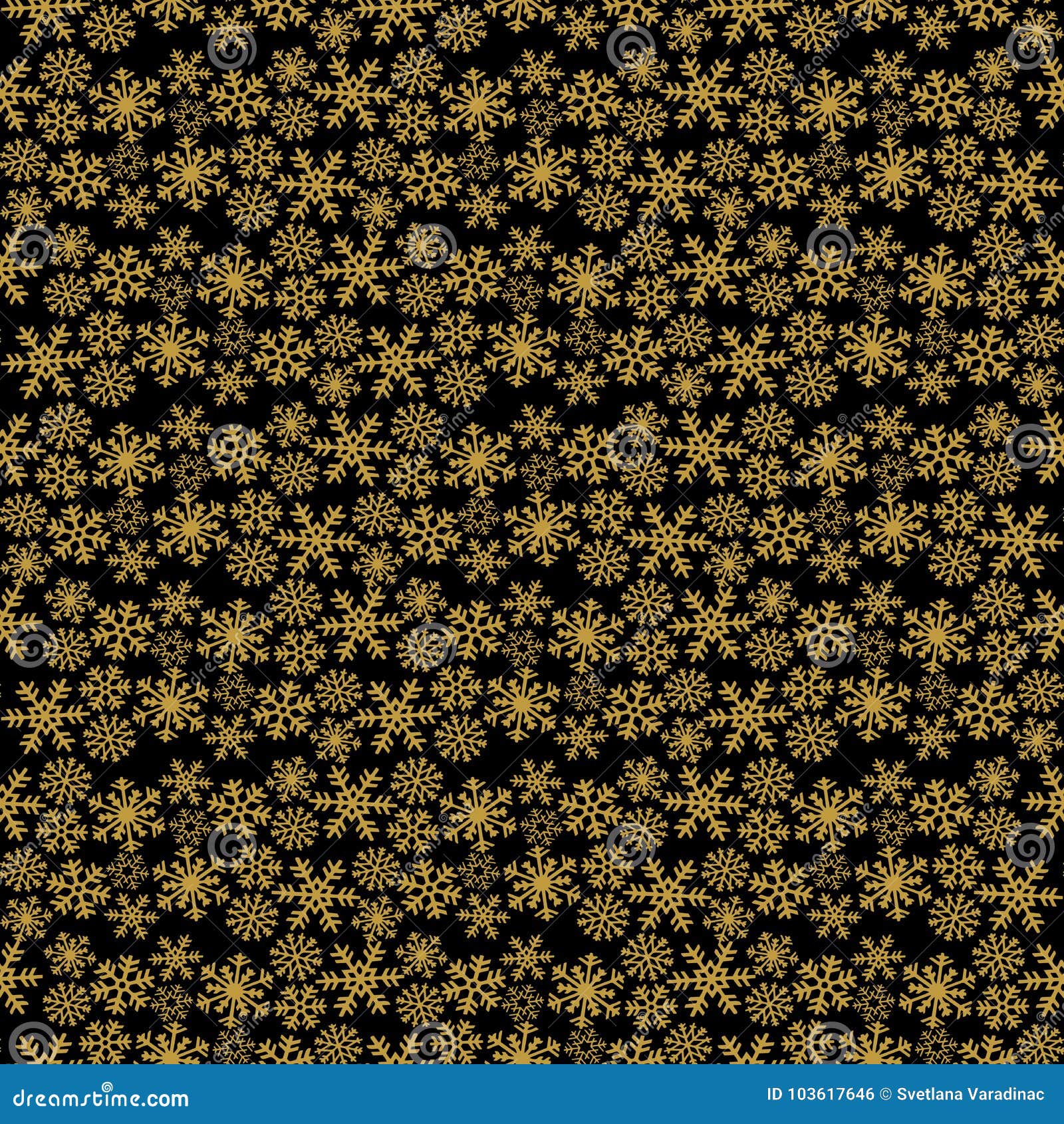 Vector Seamless Simple Snow Pattern. Stock Vector - Illustration of ...