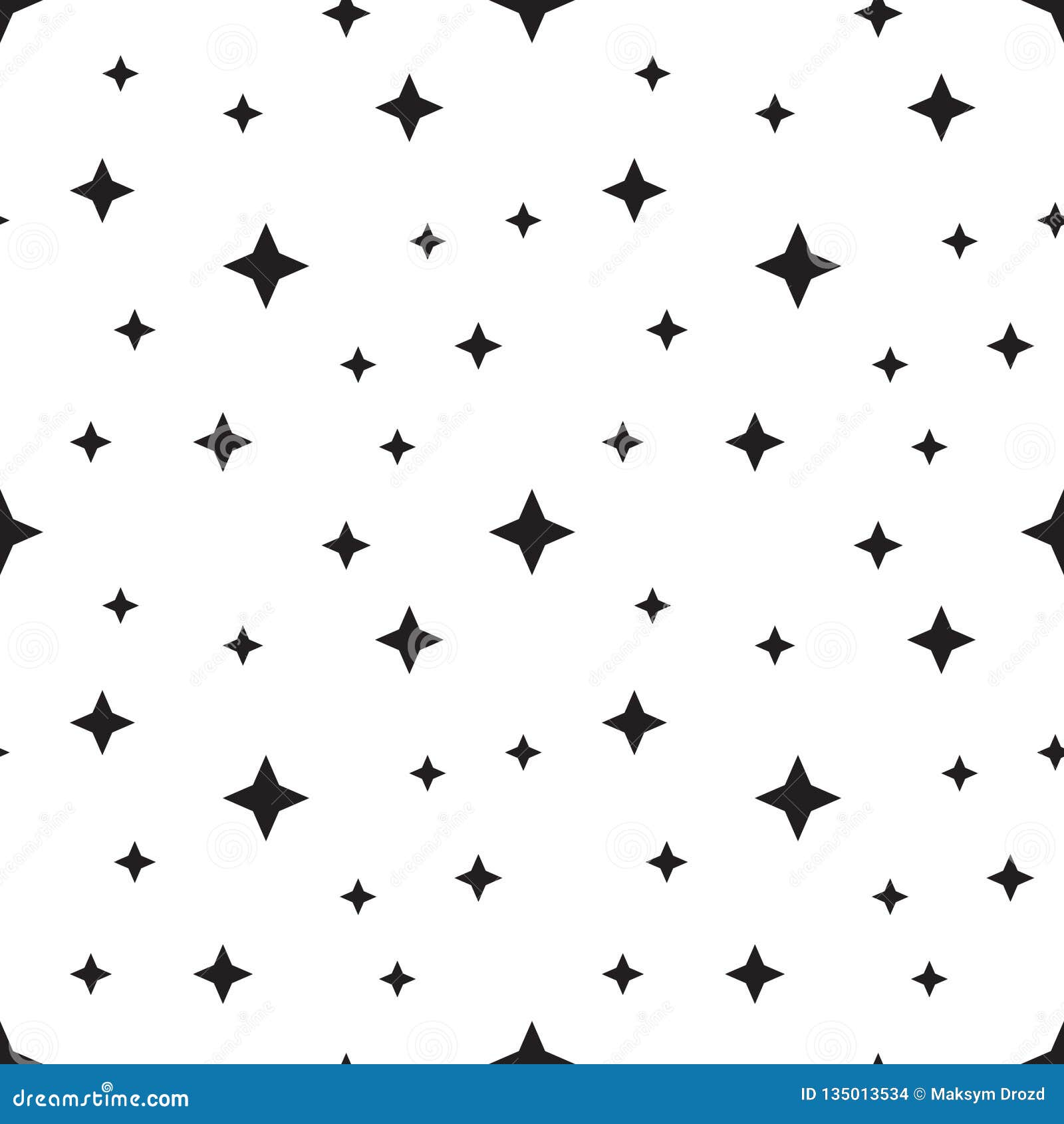 Vector Seamless Stars Pattern. Star Background Based on Random Elements ... Vector Seamless Stars Pattern. Star Background Based on Random Elements ...