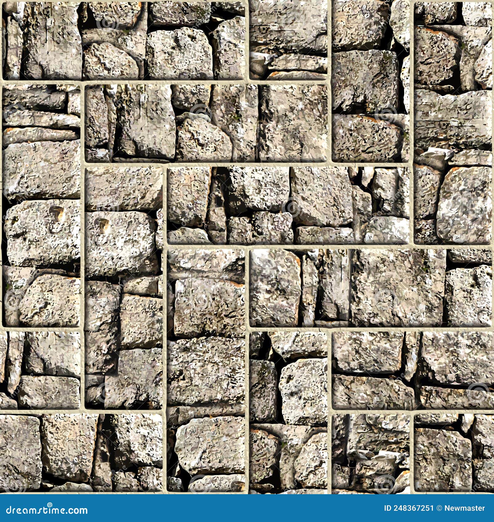 Vector Seamless Stone Creative Texture Stock Vector - Illustration of ...