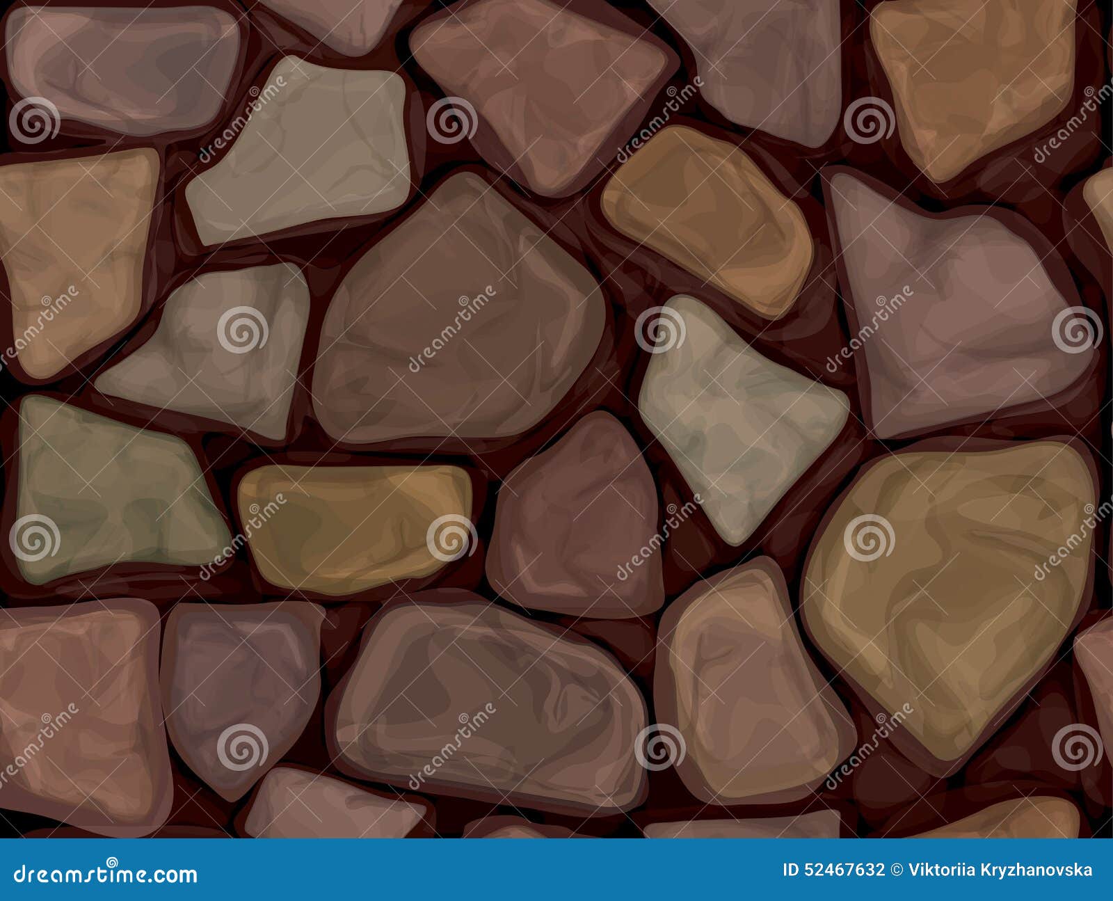 Vector Seamless Stone Texture. Stock Vector - Illustration of graphic ...