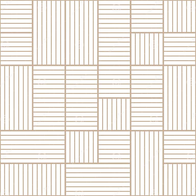 Vector Seamless Striped Pattern. Modern Linear Fabric Texture Stock ...