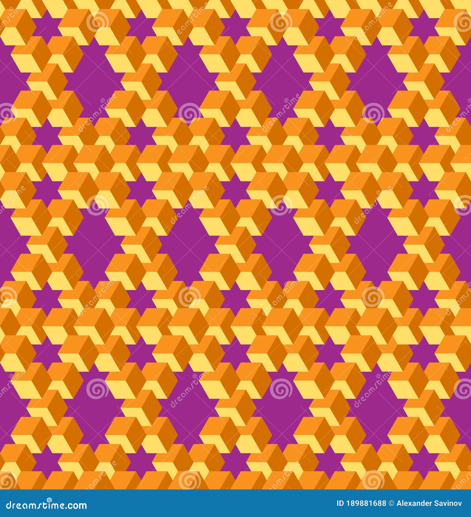 Vector, Seamless Stylized Pentrose Triangle Based Pattern. the ...