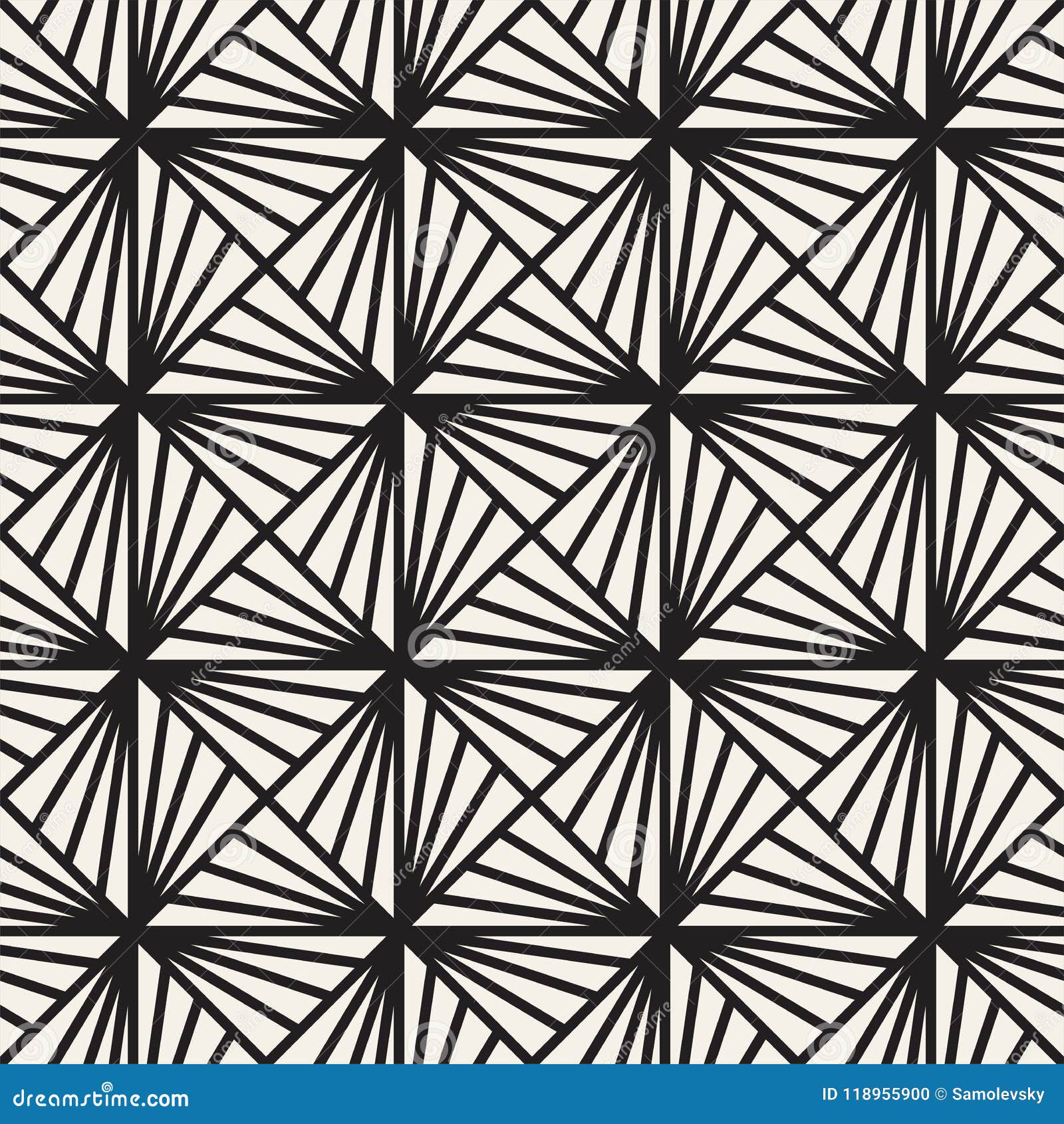 Vector Seamless Subtle Lattice Pattern Modern Stylish Texture With