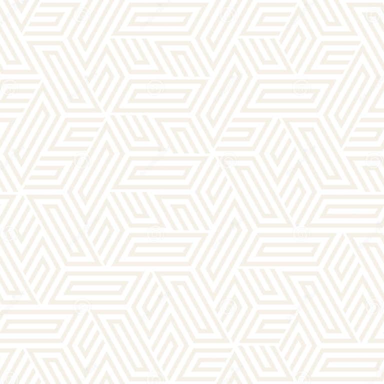 Vector Seamless Subtle Lines Mosaic Pattern. Modern Stylish Abstract ...