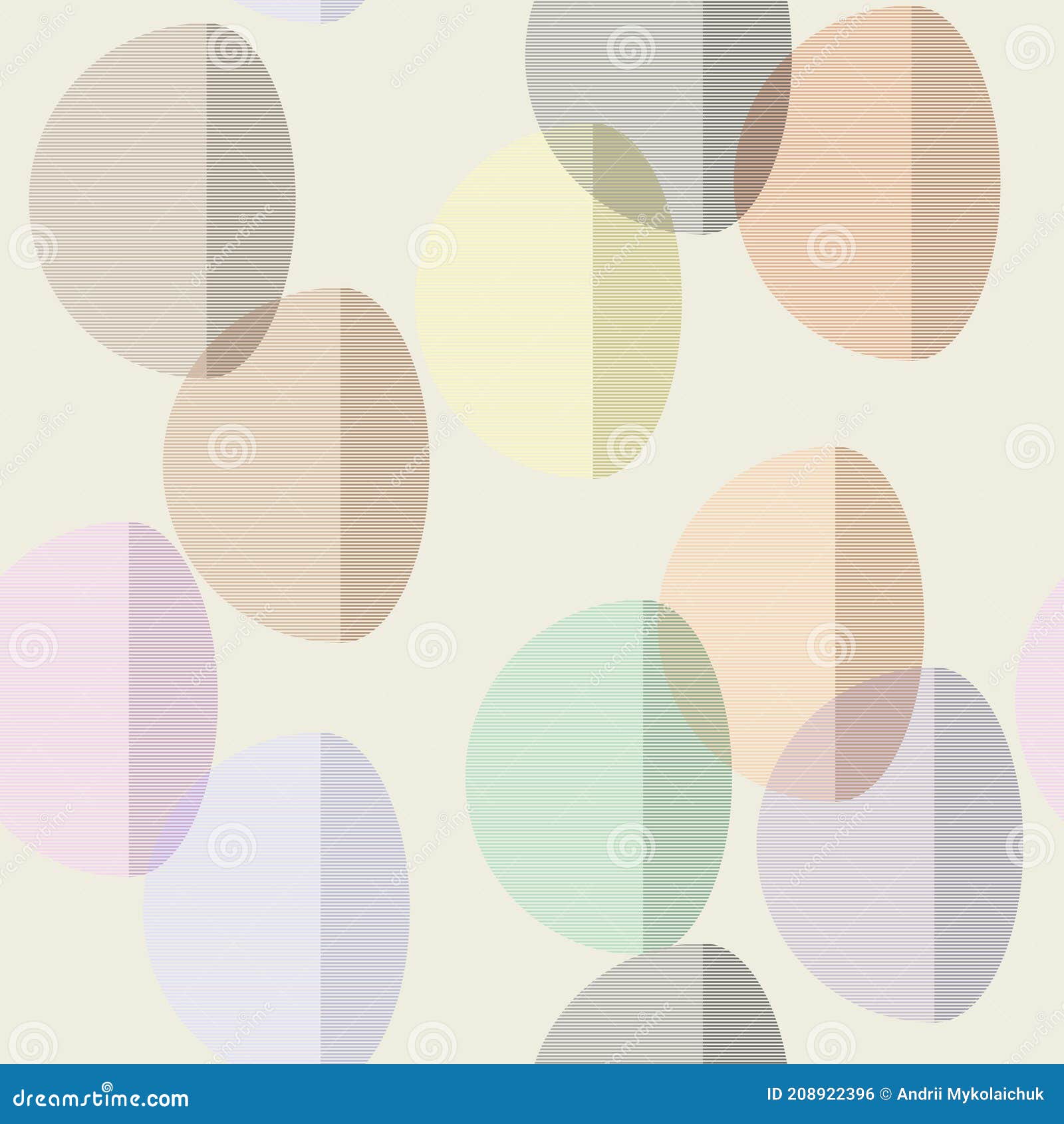 Vector Seamless Texture of Bright Colored Spots Stock Vector ...