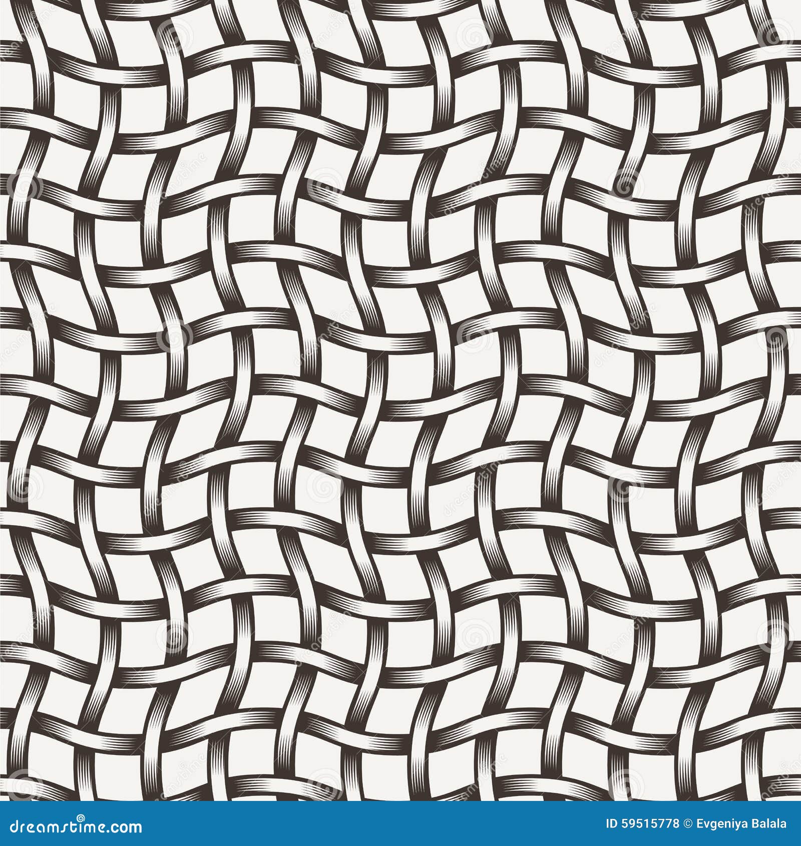 Vector Seamless Texture of Intertwined Bands Stock Vector ...