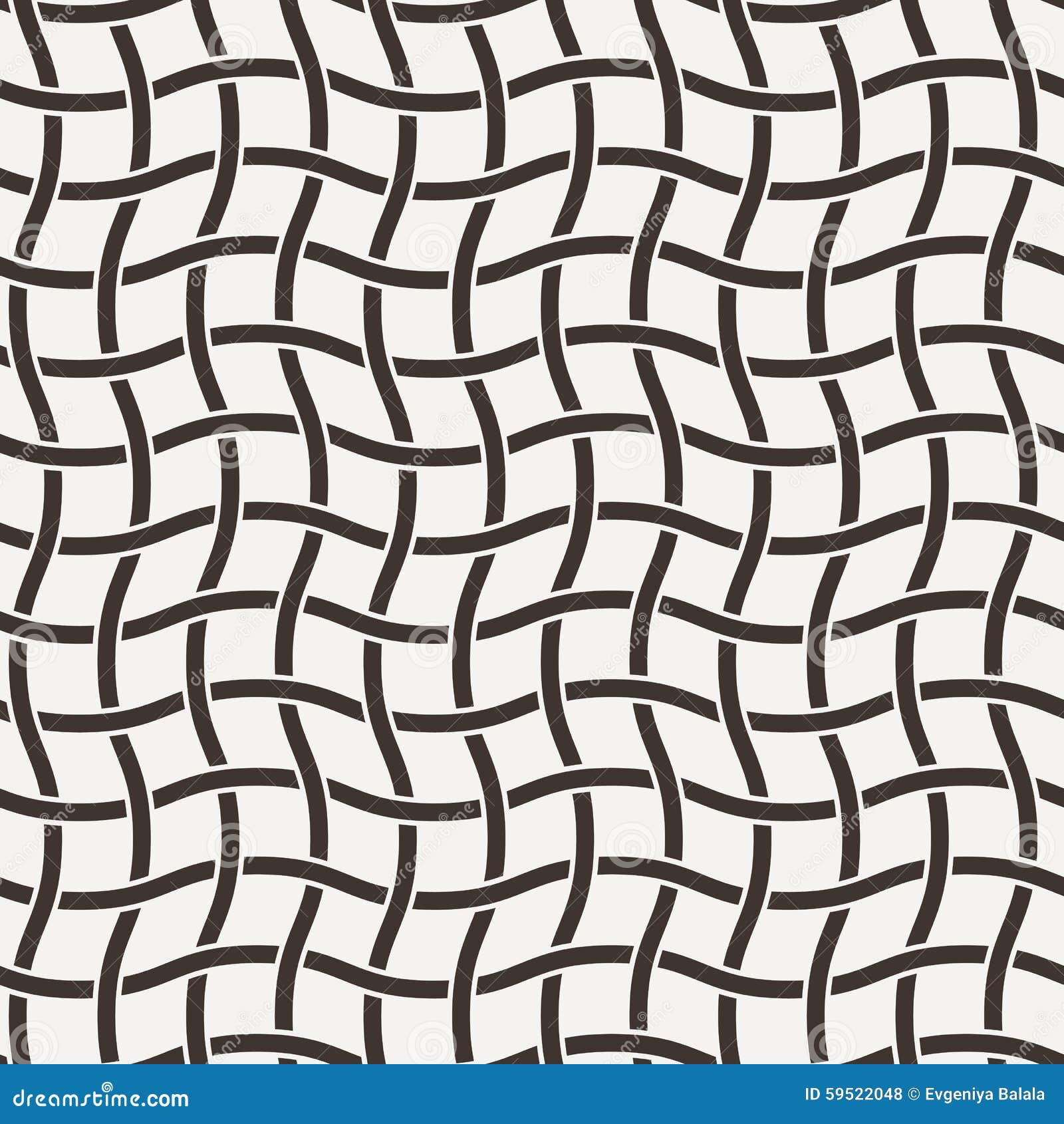 Vector Seamless Texture of Intertwined Bands Stock Vector ...