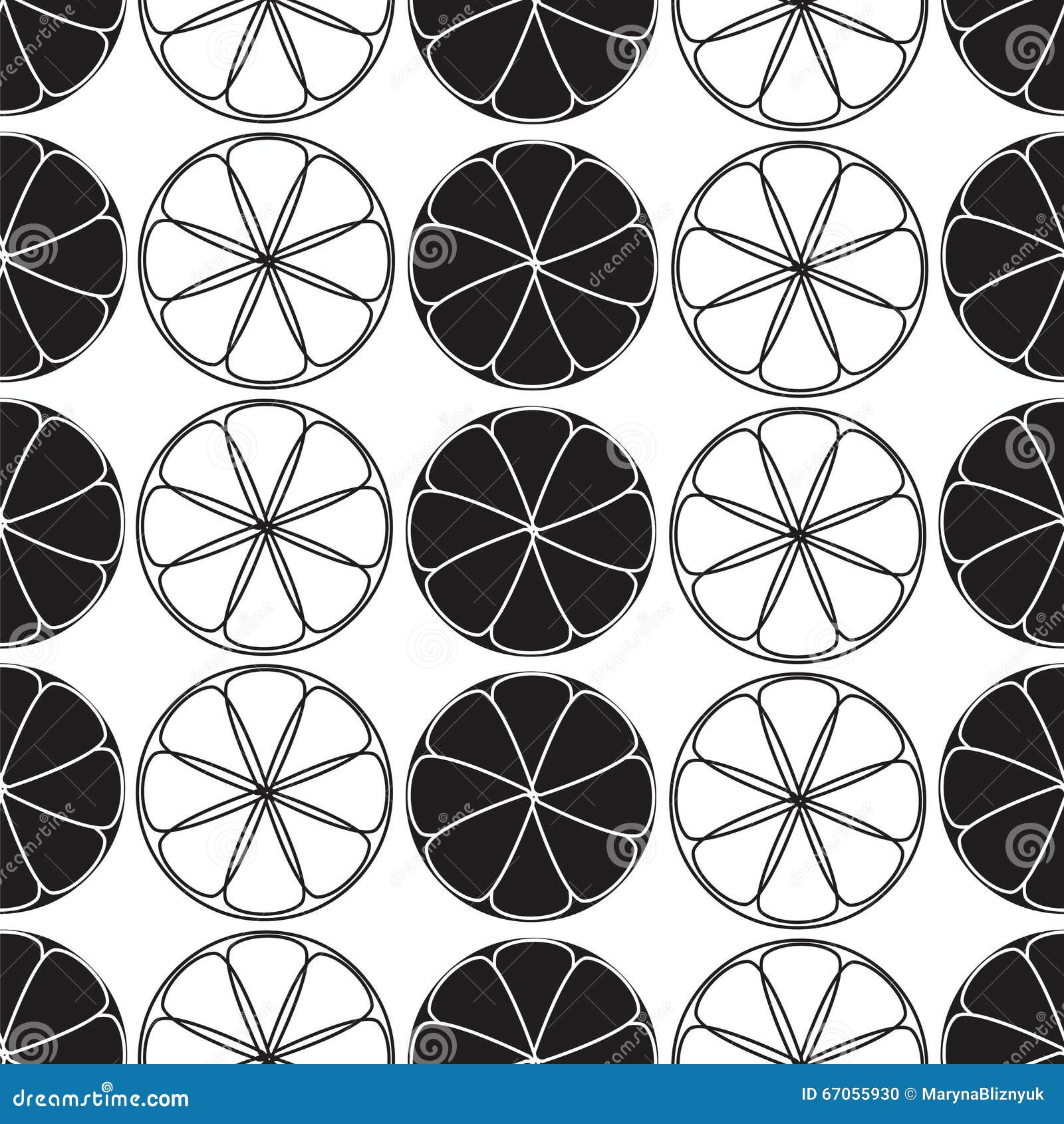 Vector Seamless Texture with Limes Stock Vector - Illustration of sweet ...