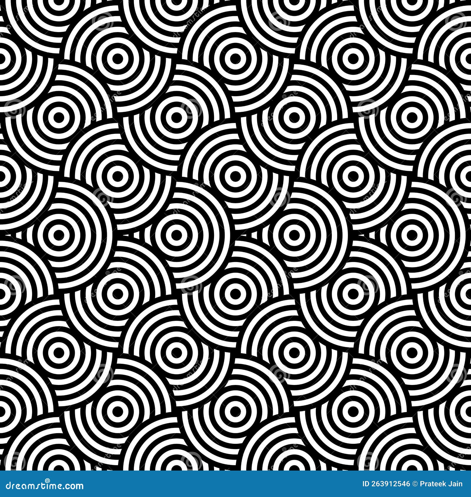 Vector Abstract Seamless Pattern.Modern Geometric Background Stock ...