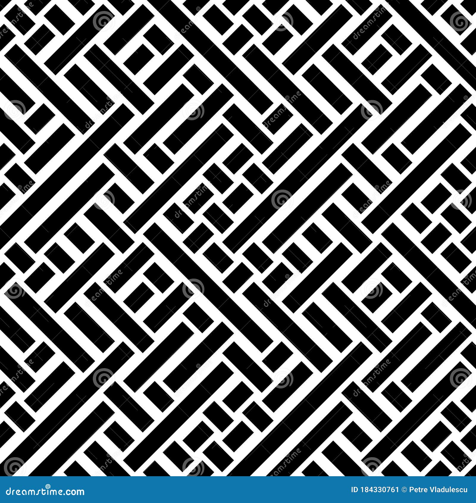 Vector Seamless Texture (3), Modern Stylish Image. Stock Vector ...