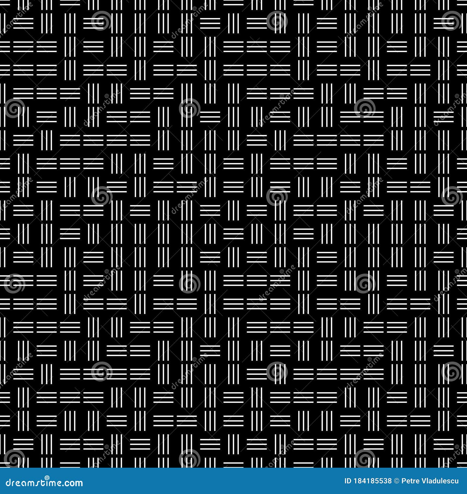 Vector Seamless Texture (3), Modern Stylish Image. Stock Vector ...