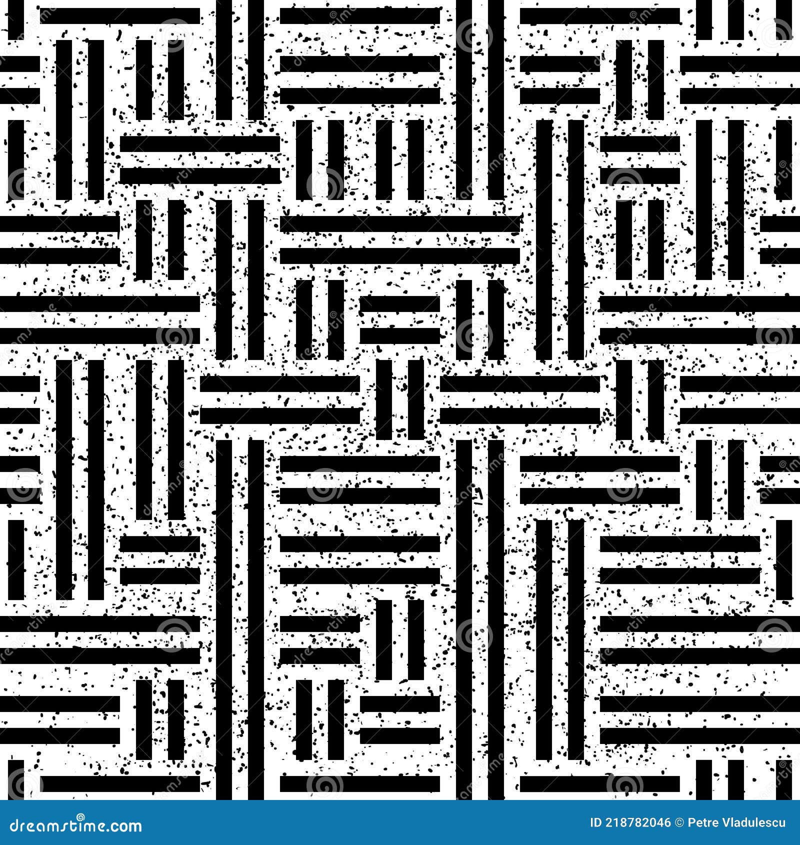 Vector Seamless Texture 9137, Modern Stylish Image. Stock Illustration ...