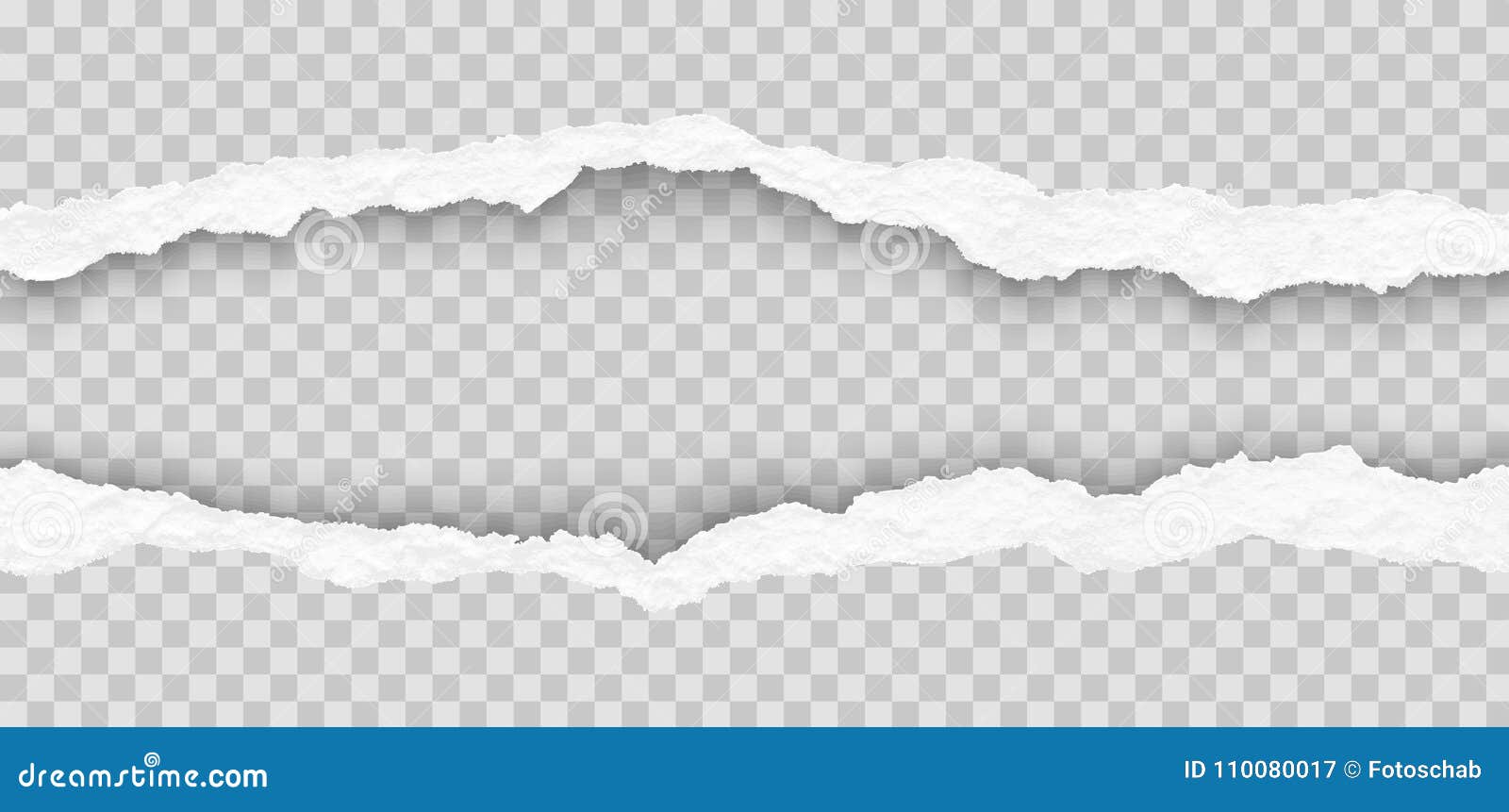 Ripped Paper Edge Vector