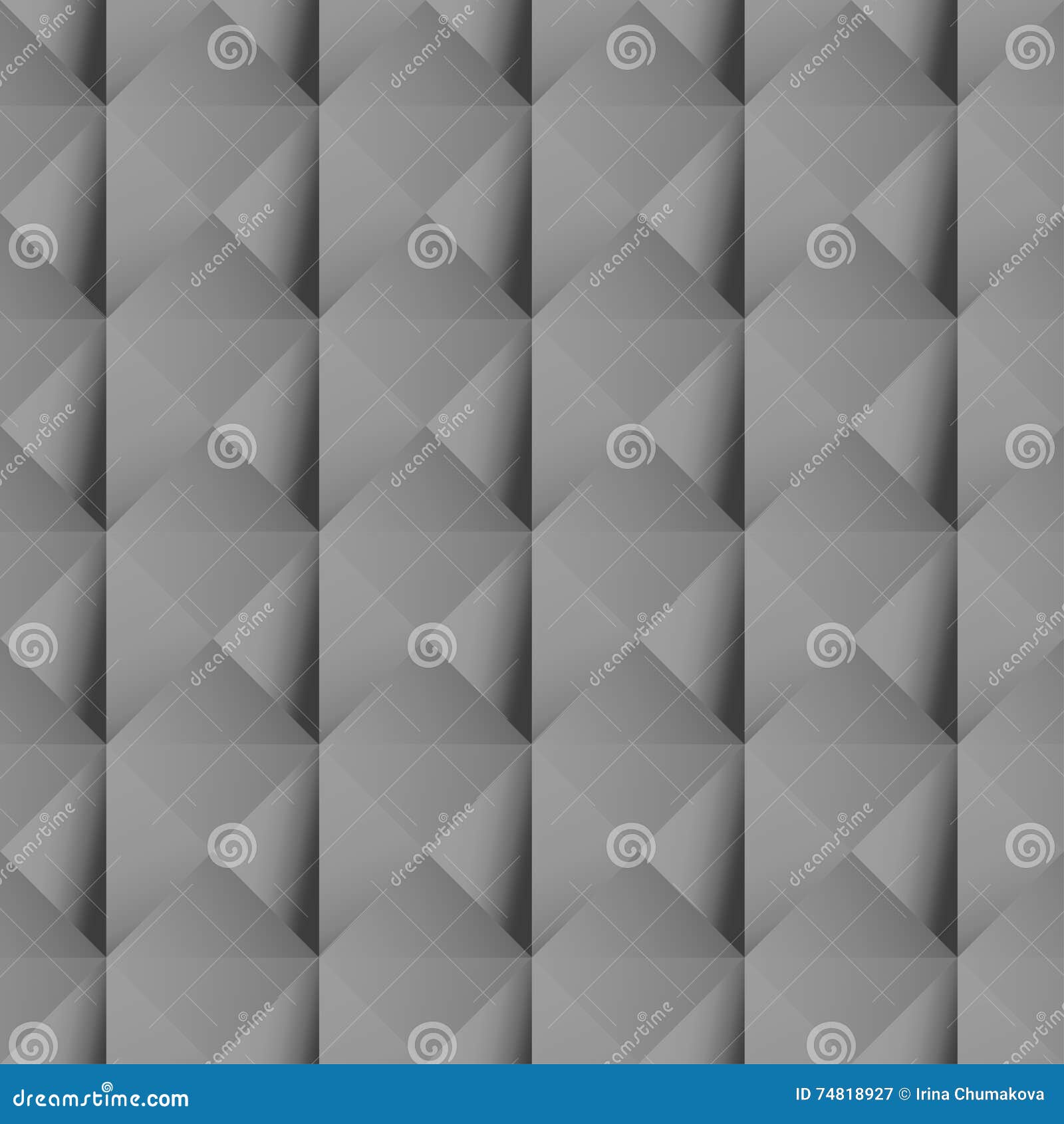 Vector Seamless Triangle Texture Background. Stock Vector ...