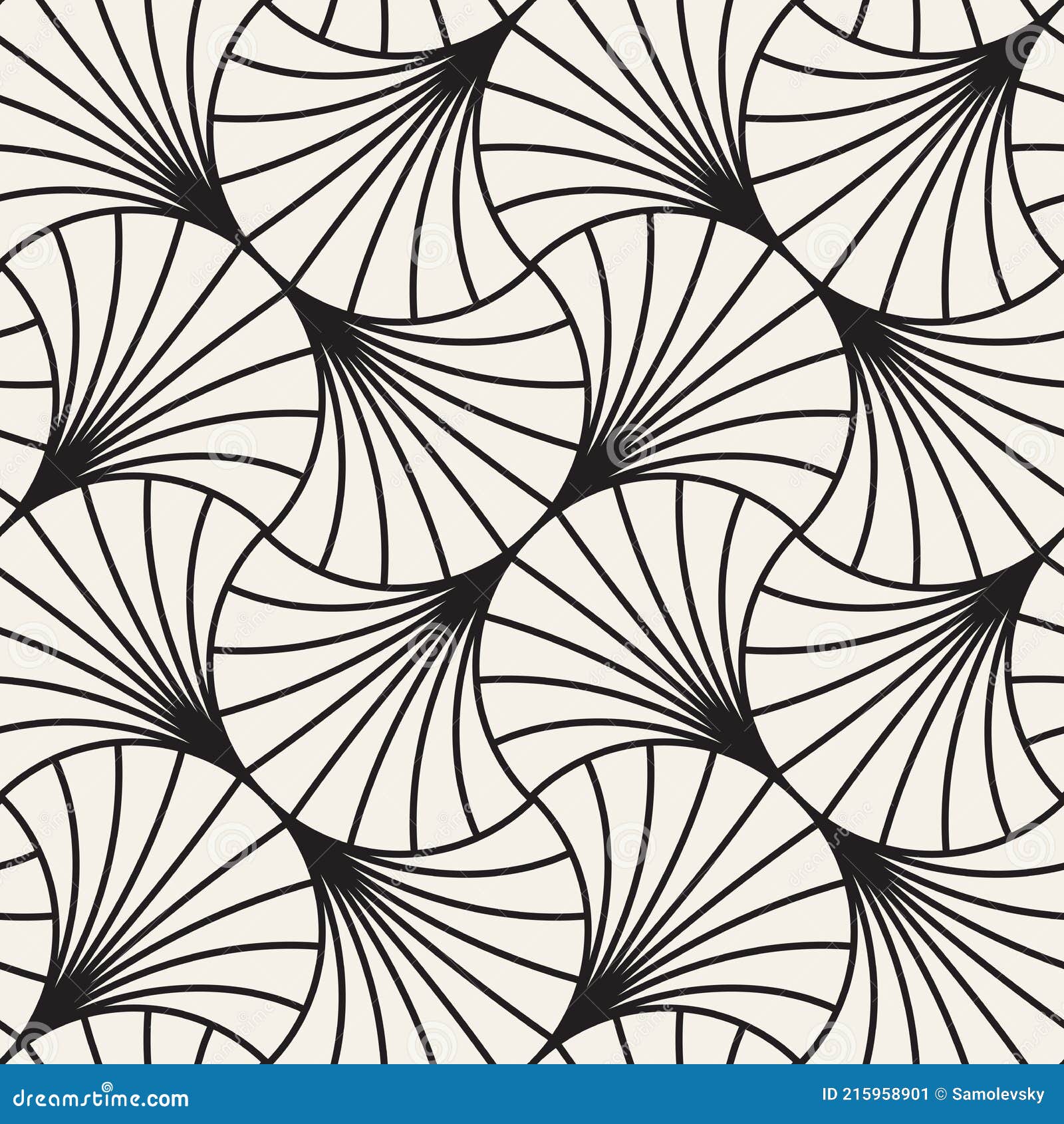 Vector Seamless Pattern. Modern Stylish Abstract Texture. Repeating ...