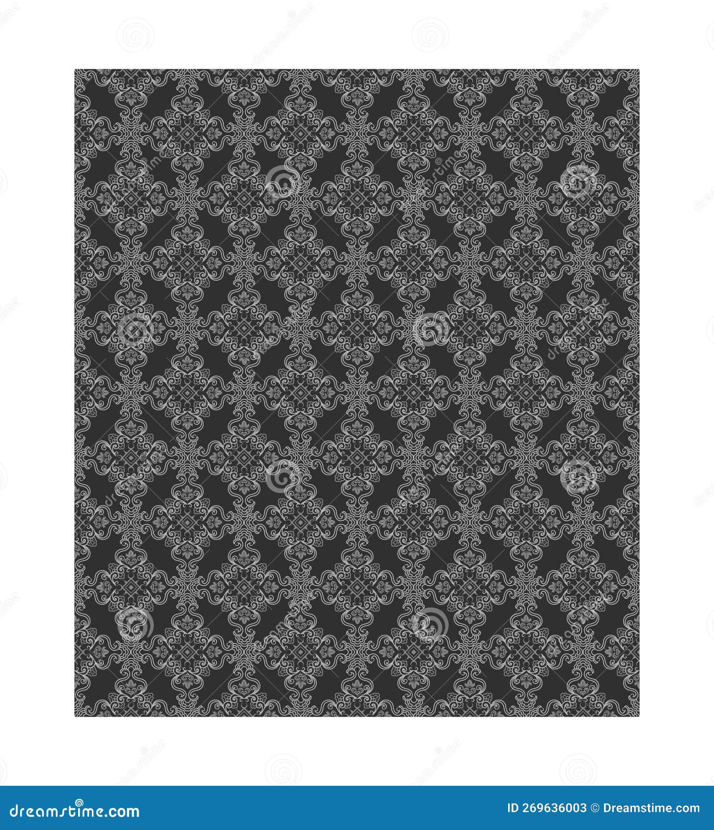 Vector Seamless Vintage Style Pattern for Wallpapers, Textiles ...