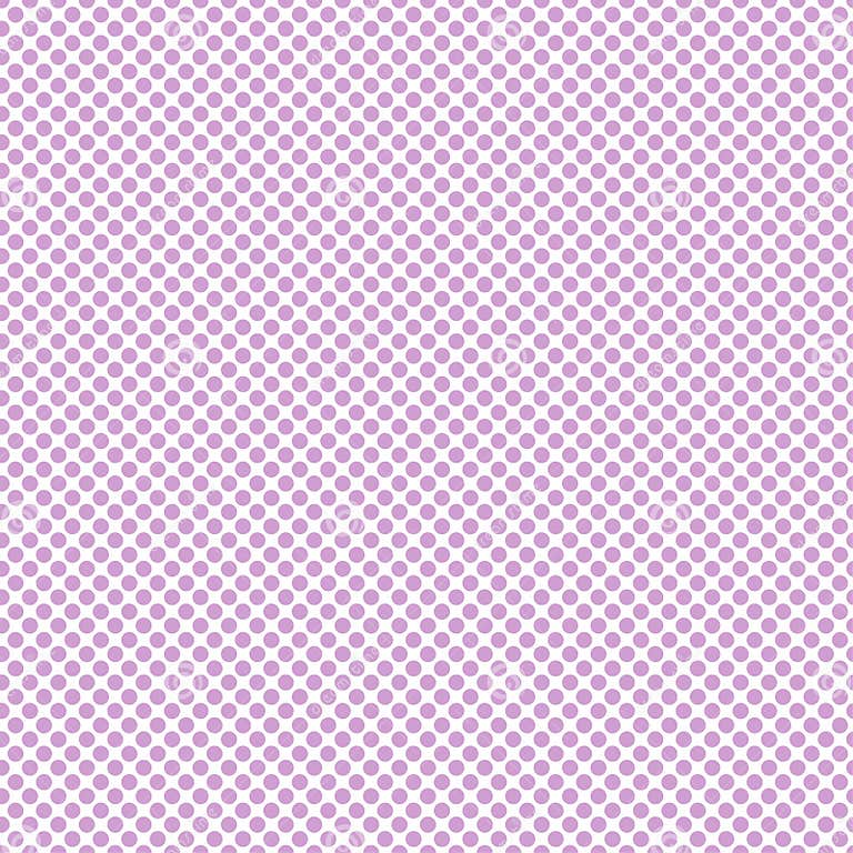 Vector Seamless Violet Dot Background. Geometric Pattern Stock Photo ...