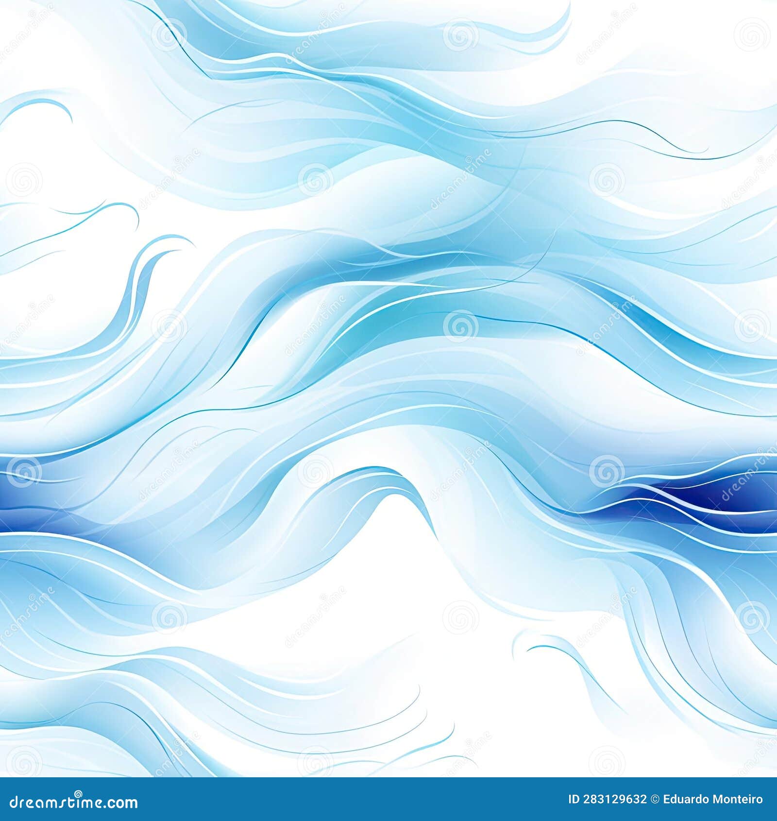 Vector Seamless Wave Background with Fluid Formation and Intricate ...